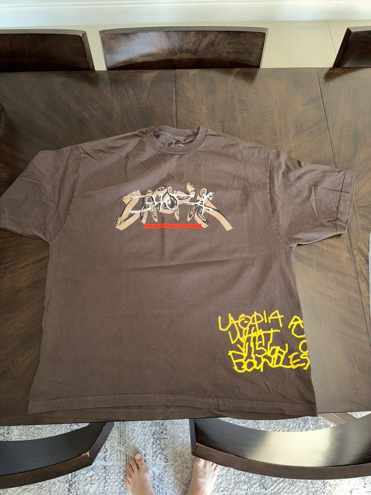 Travis Scott Travis Scott Utopia Tee XL | Grailed