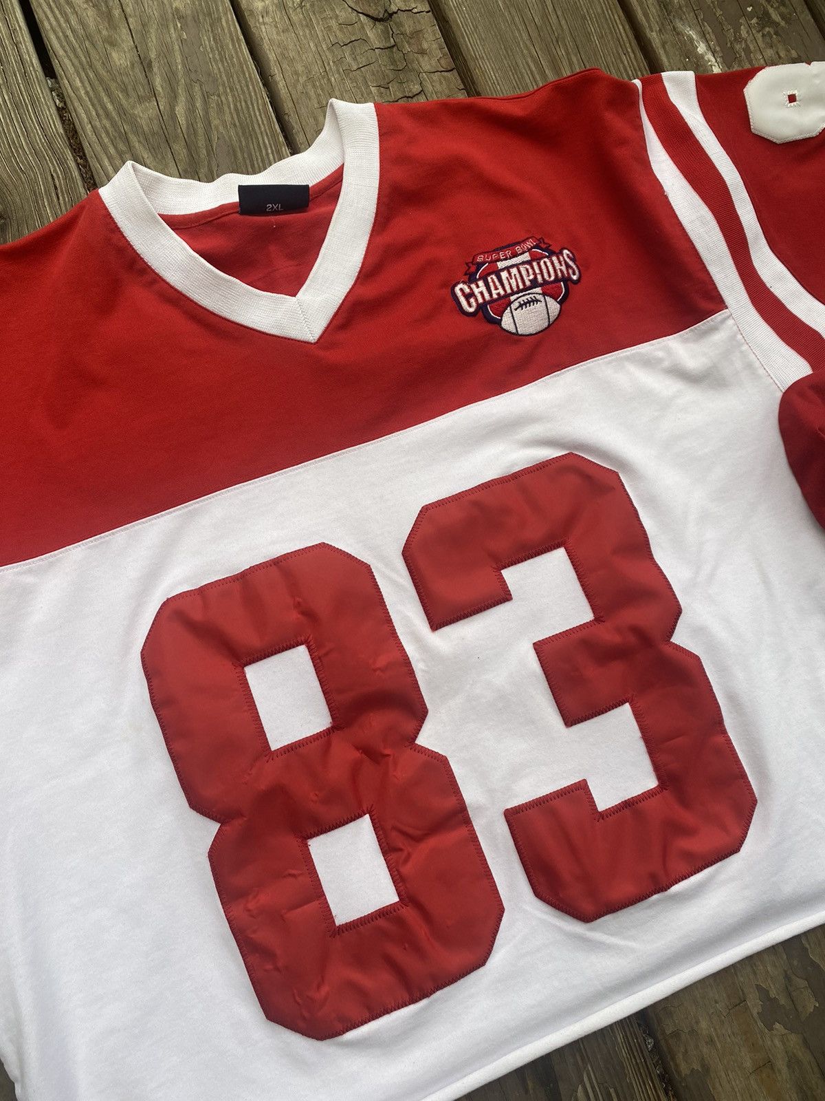 NFL × Streetwear × Vintage Vintage Boxy Cropped Football Jersey | Grailed