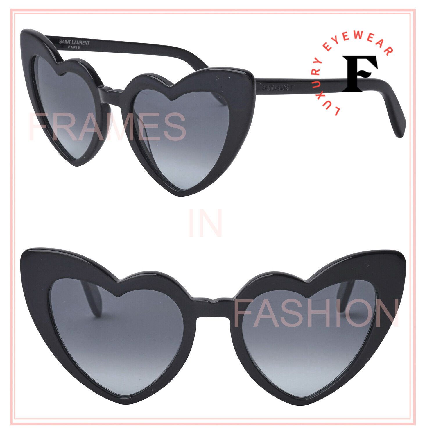 Yves Saint Laurent SAINT LAURENT LOULOU 181 YSL SL181 Black Sunglasses ...