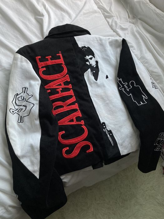 Vintage Scarface Jacket Jh Design | Grailed