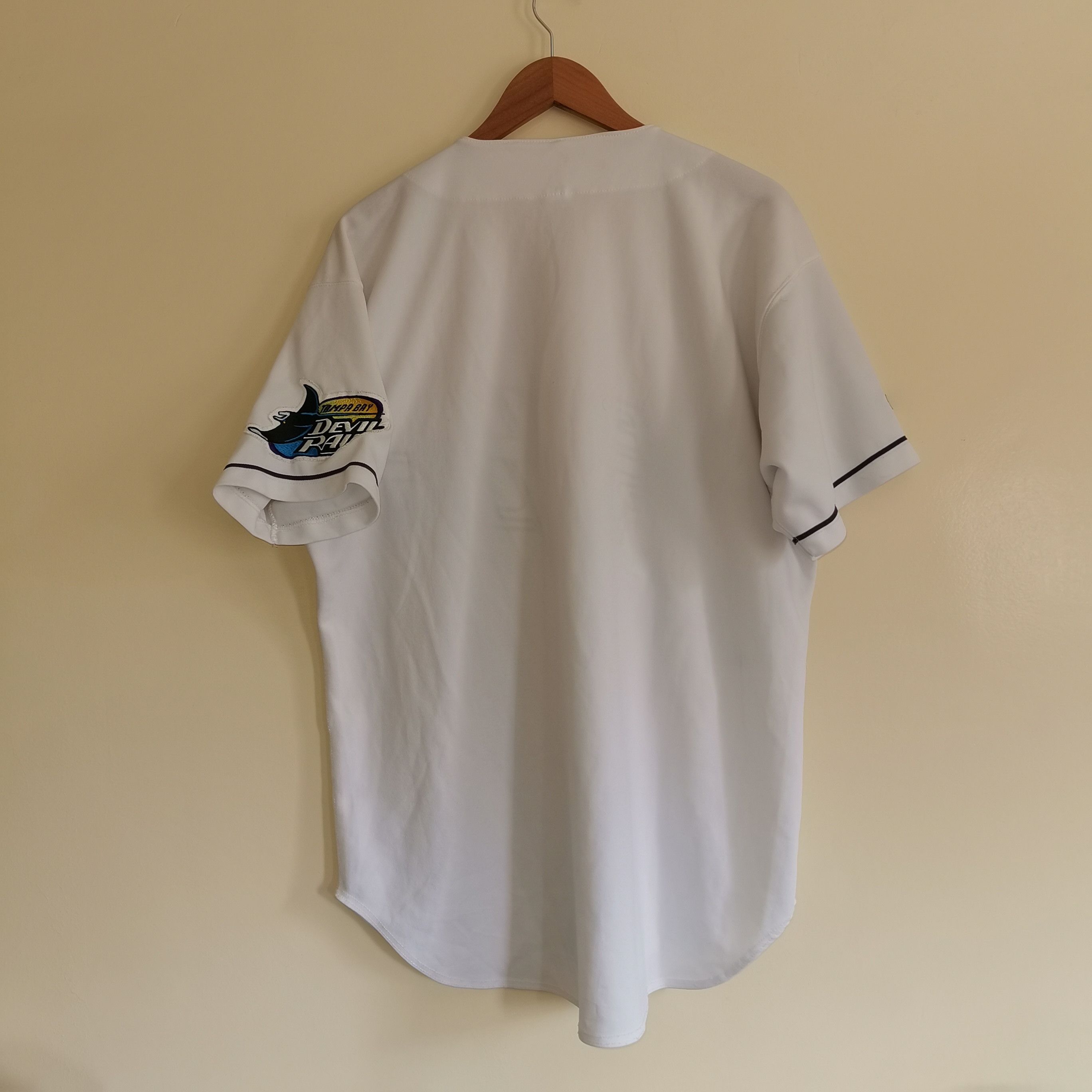 Jersey × MLB × Vintage RARE VINTAGE TAMPA BAY DEVIL RAYS 90s RUSSELL 48 ...