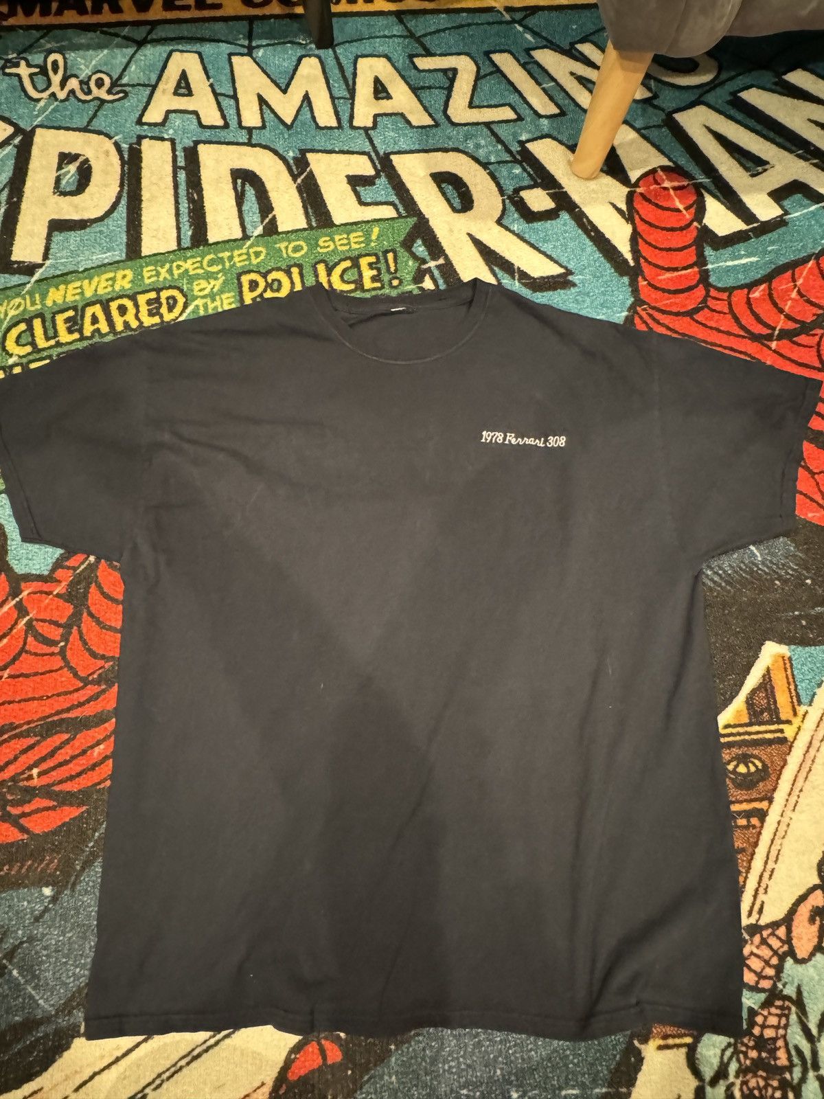 Vintage 1978 Ferrari 308 embroidered t-shirt | Grailed