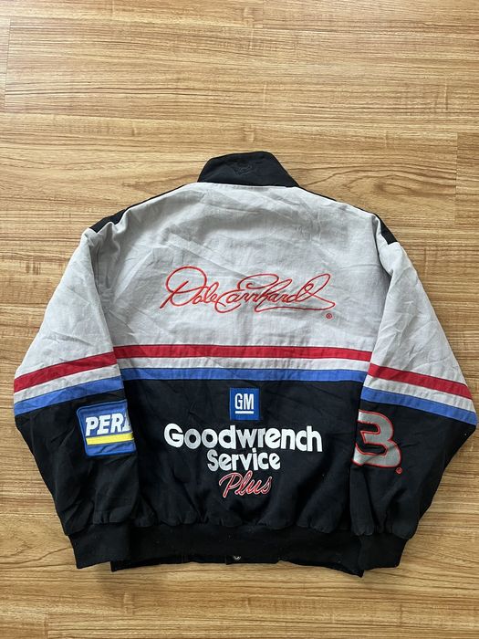 Vintage 90s Dale Earnhardt NASCAR Racing Jacket | Grailed