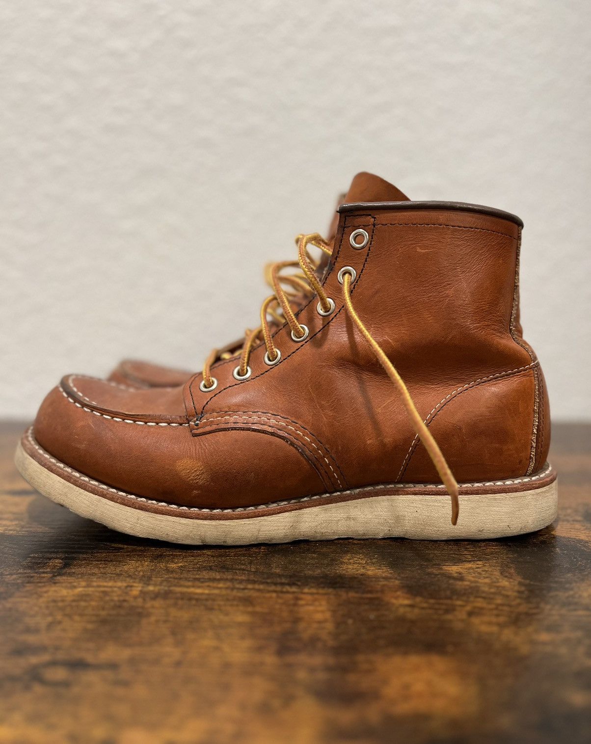 Red Wing Red Wing Heritage 6-Inch Classic Moc Boot | Grailed