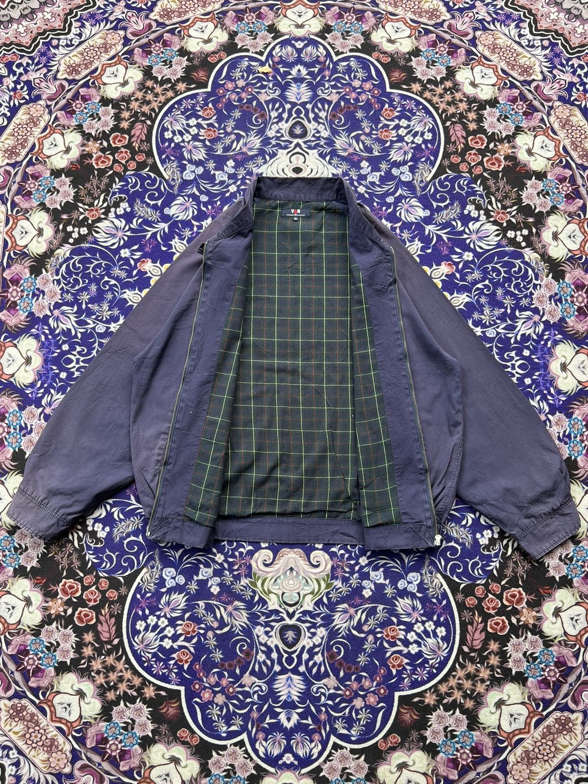Japanese Brand × Van × Vintage Van Jac For the Young At Heart Plaid Lining Harrington | Grailed