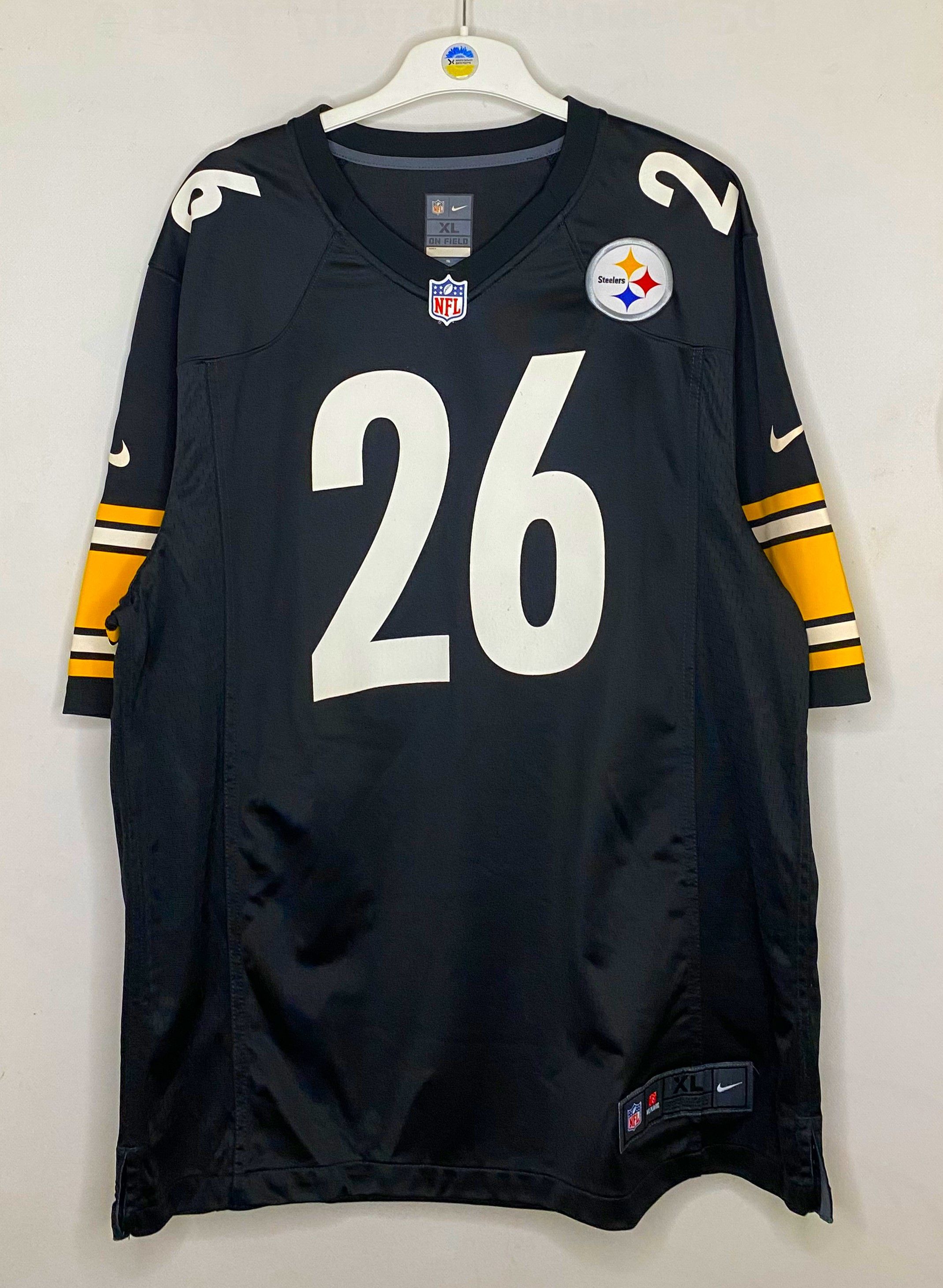 Jersey × NFL × Nike BELL #26 PITTSBURGH STEELERS NFL FOOTBALL SHIRT ...
