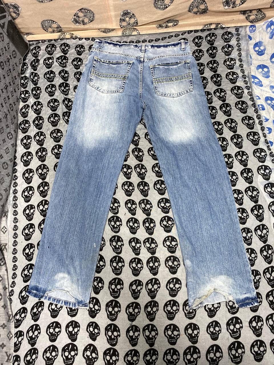 Avant Garde × Hysteric Glamour × Streetwear FLARE SICK PACTHWORK BACK ...