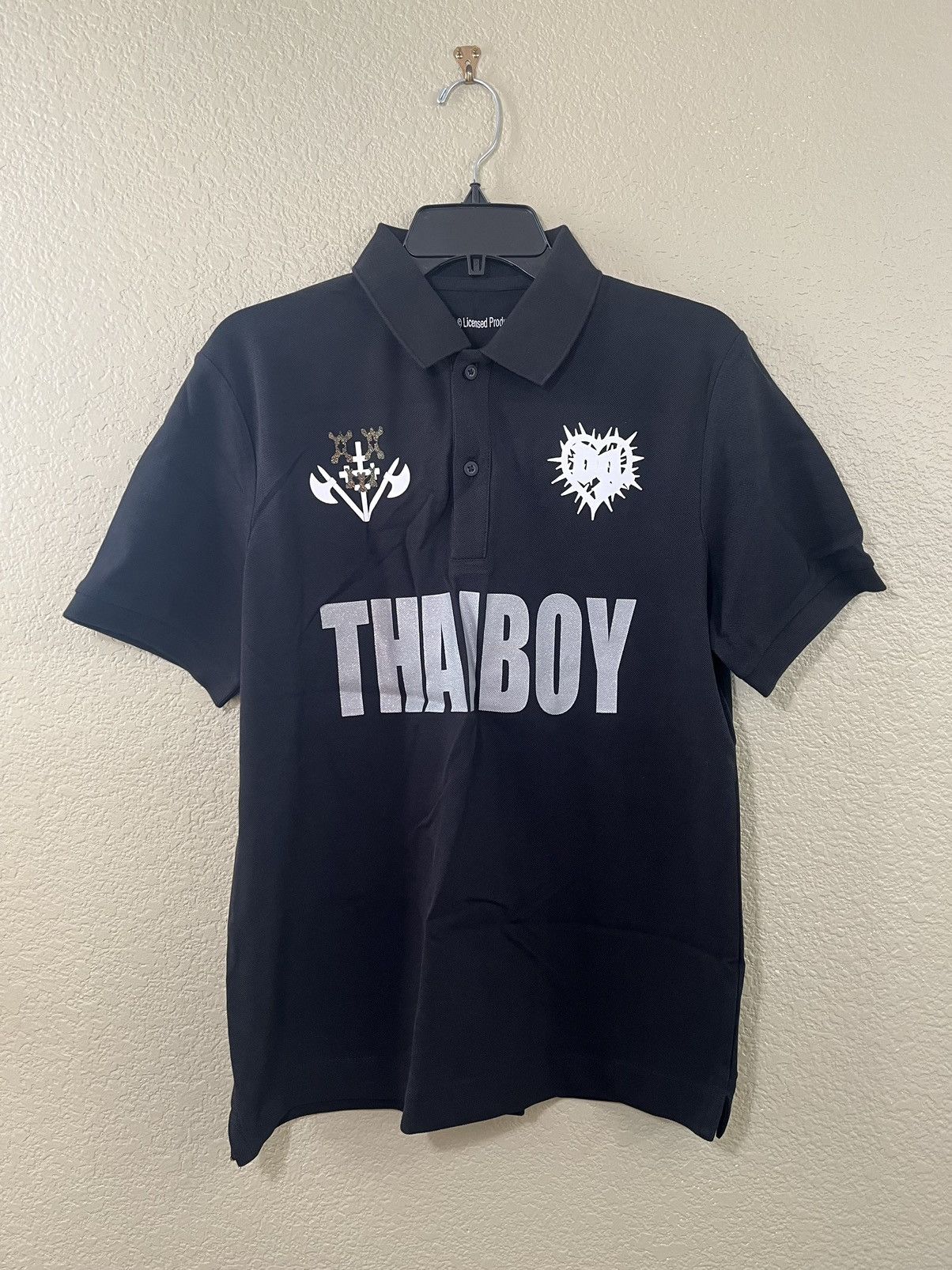 Drain Gang Thaiboy digital back 2 life polo shirt medium | Grailed