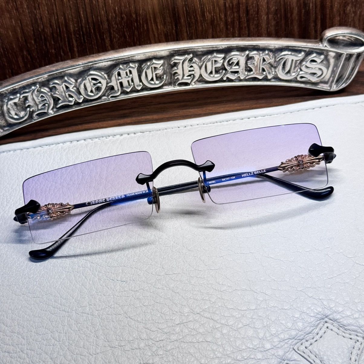 Chrome Hearts Chrome Hearts Hellz Bellz Sunglasses | Grailed