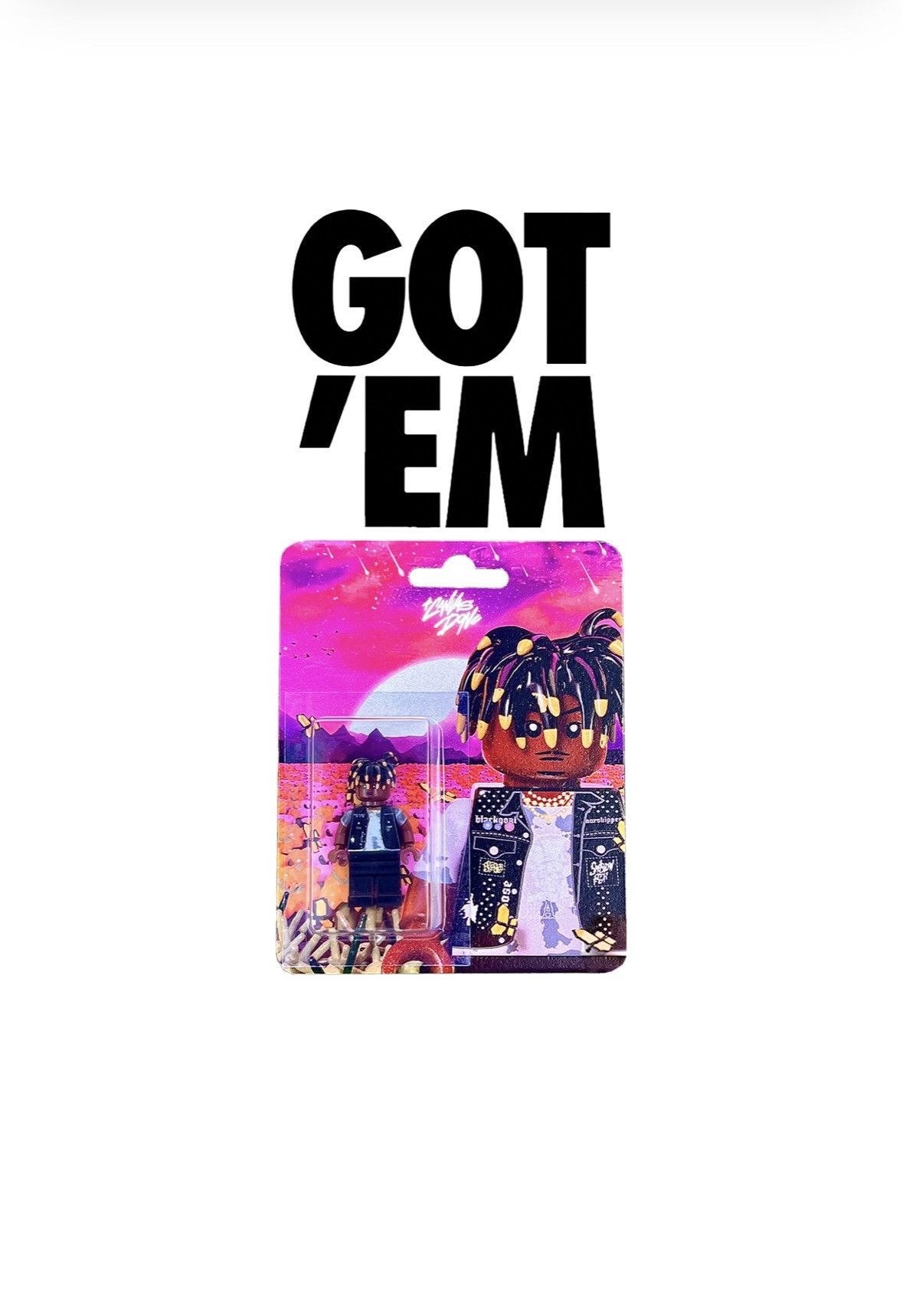 LEGO The Canvas Don - Custom “Juice Wrld” Lego Minifigure | Grailed