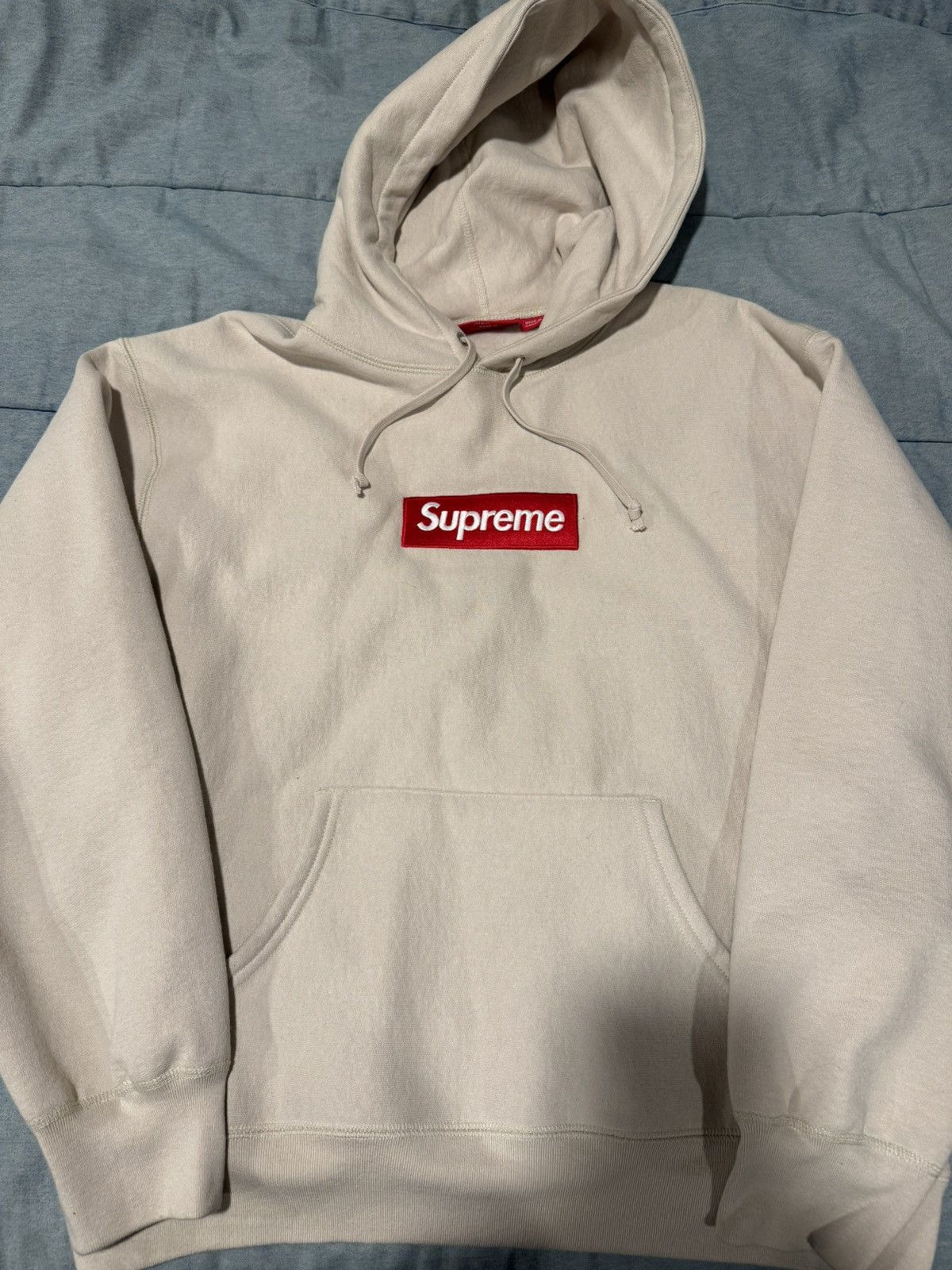 Supreme Supreme Cream Color Box Logo 2024 | Grailed