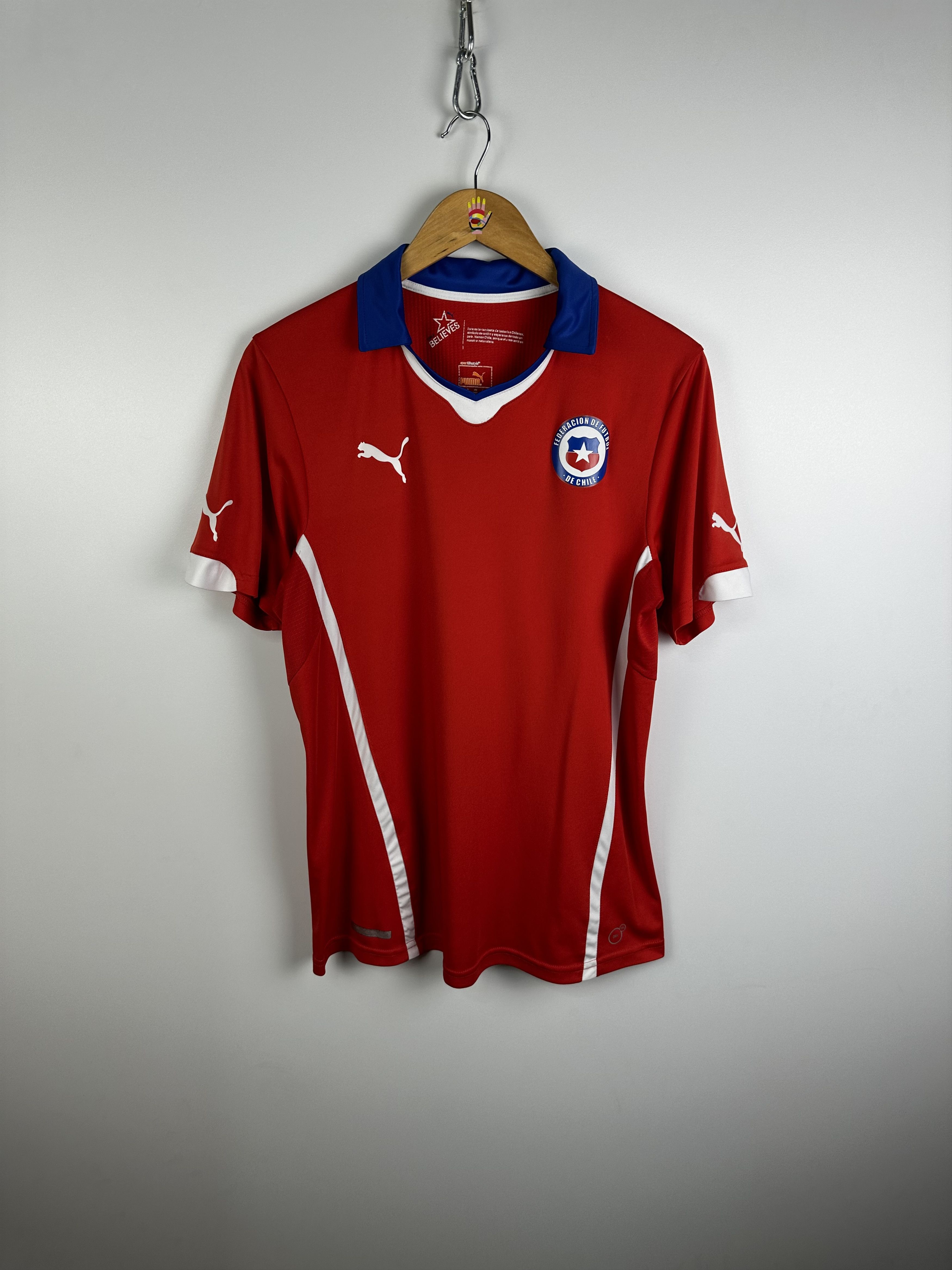 Puma CHILE 2014 2015 Home Football Shirt Soccer Jersey Puma | Grailed
