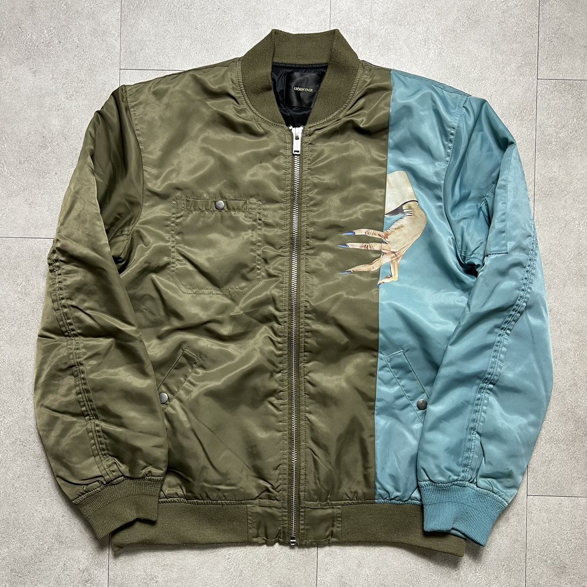 Jun Takahashi × Undercover UNDERCOVER D HAND MA- BOMBER 1 JACKET | Grailed