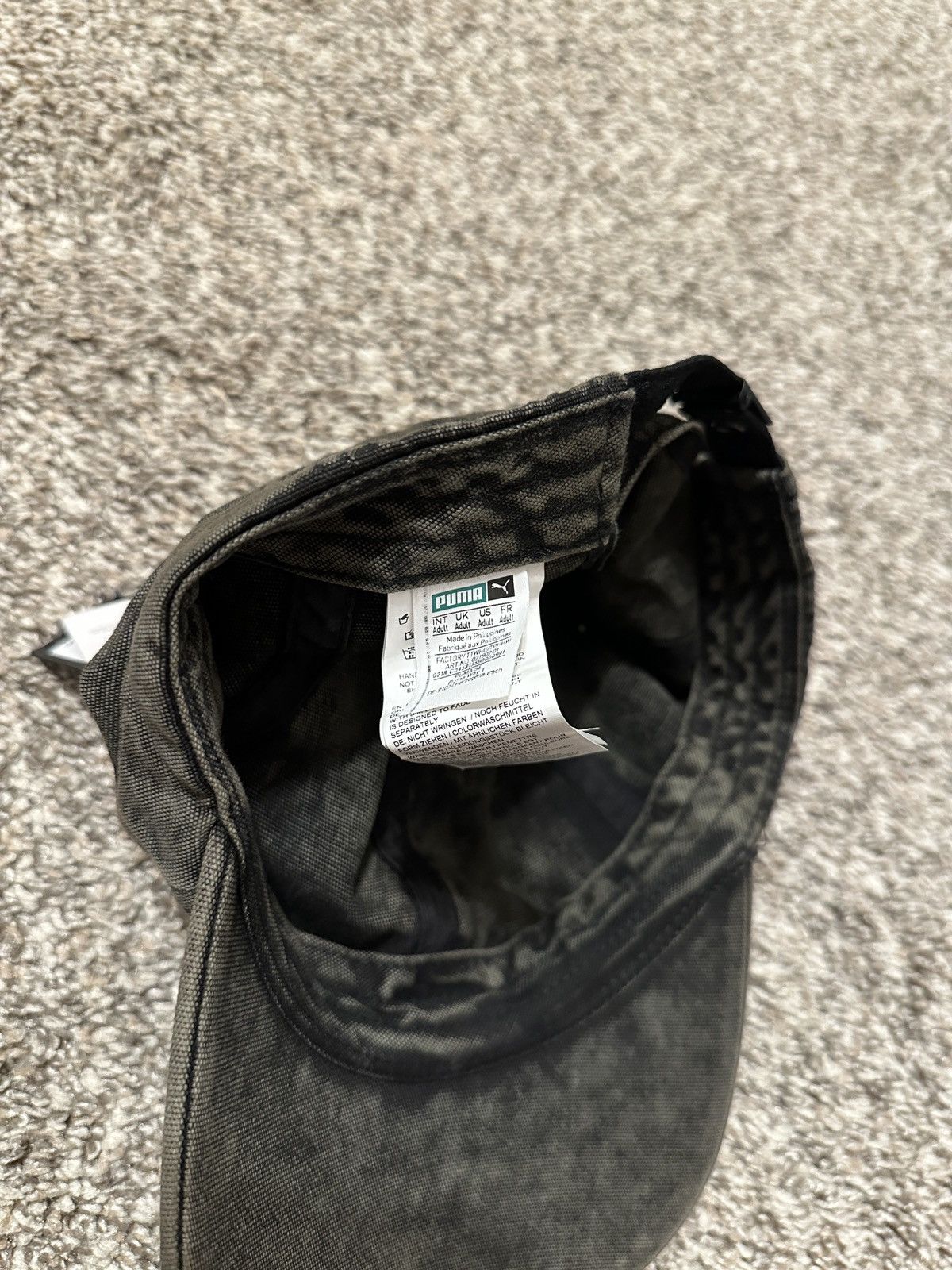 Puma Puma The Weeknd XO Denim Logo Cap Hat Black | Grailed