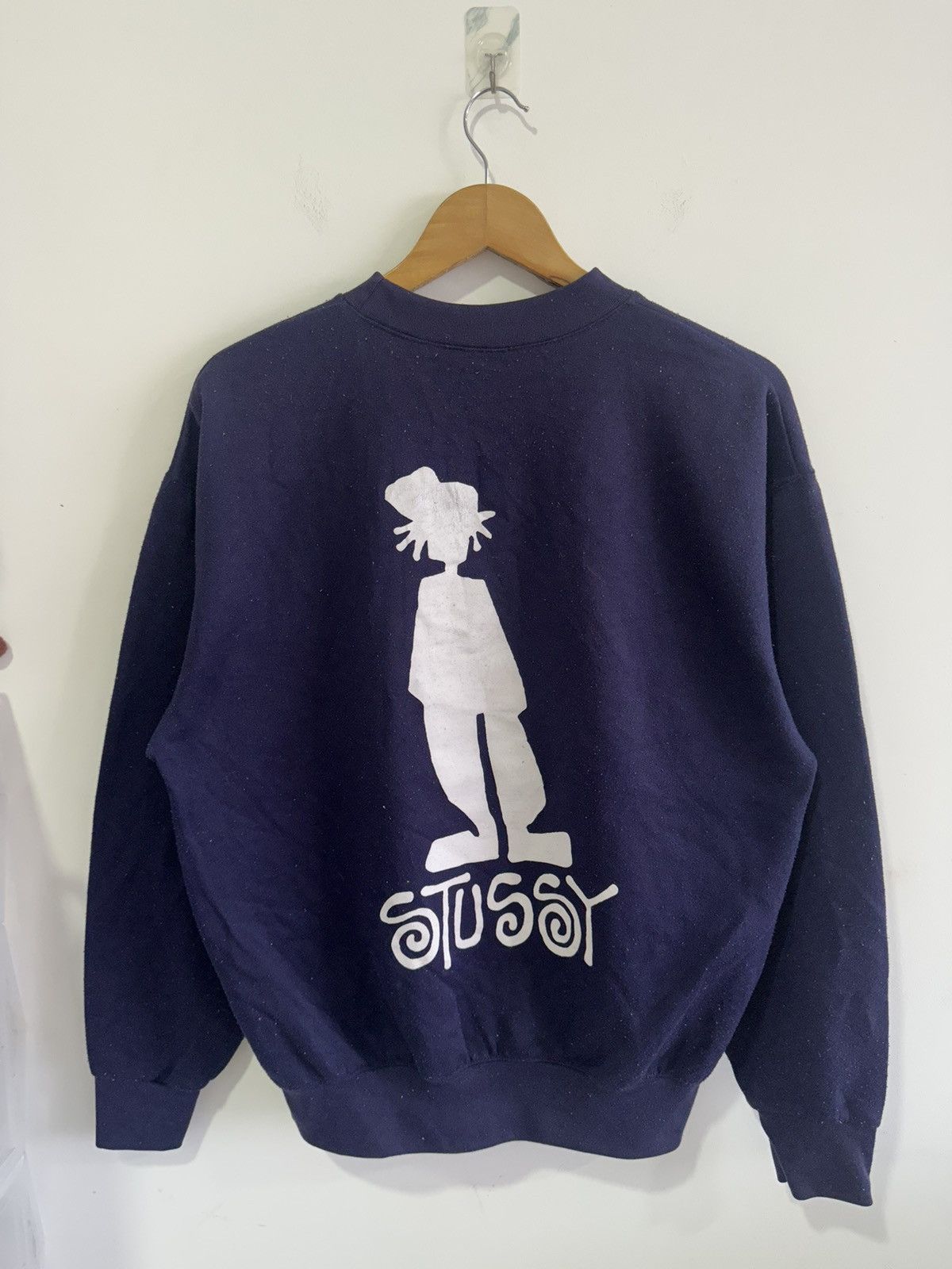 Stussy × Vintage Vintage 90’s Stussy Stickman Rasta Rare Streetwear ...