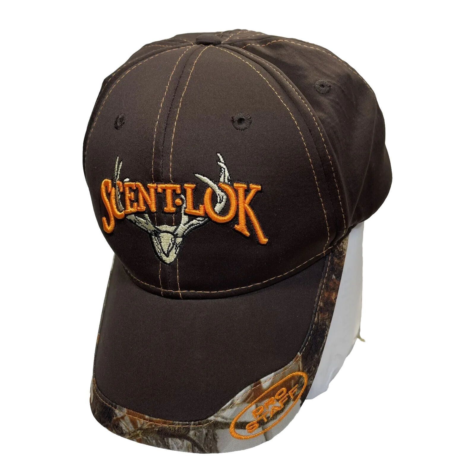 Other ScentLok Pro Staff Soft Hat Brown Camo With Orange embroider ...