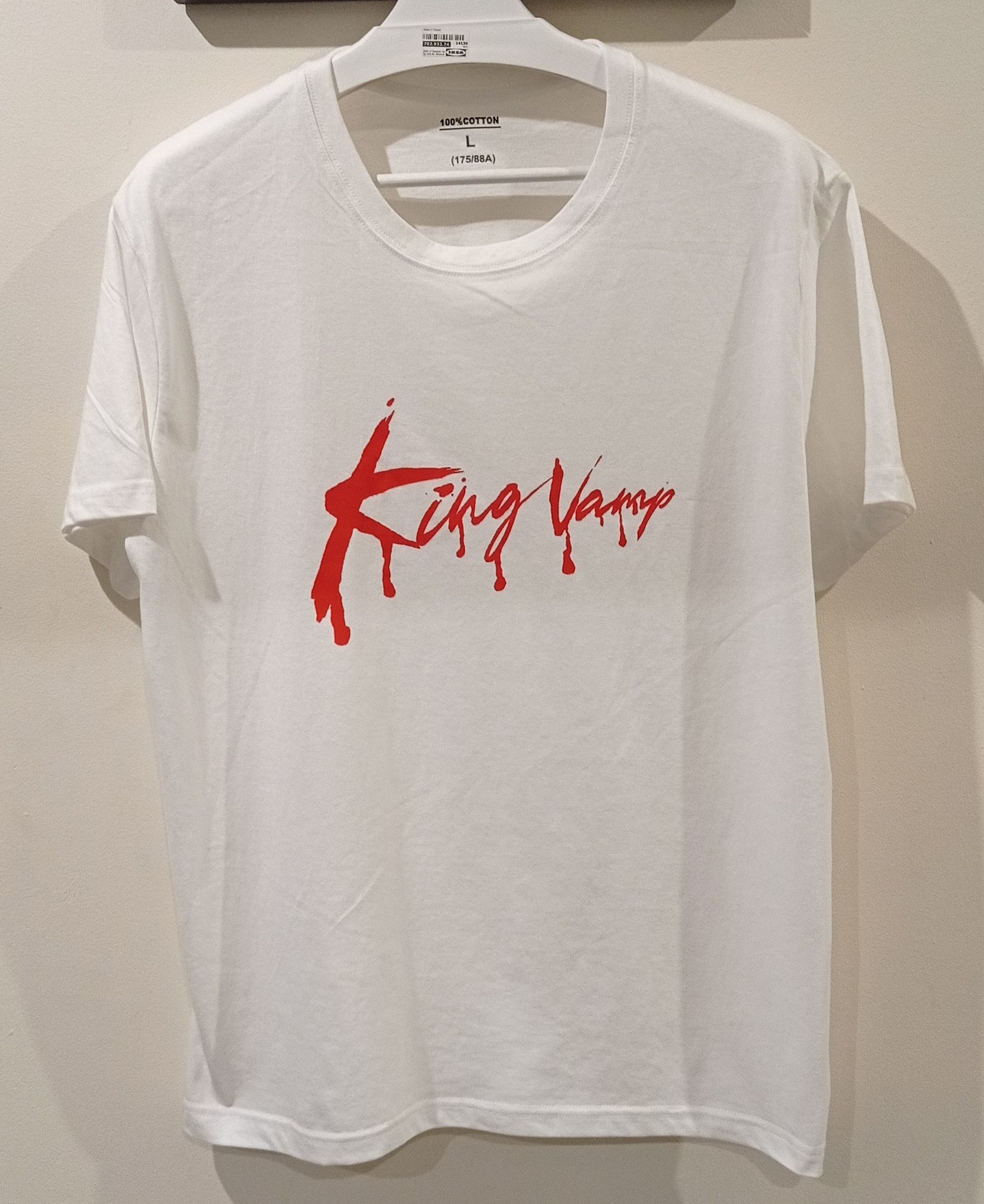 Custom × Playboi Carti × Rap Tees Playboi Carti King Vamp Custom T ...