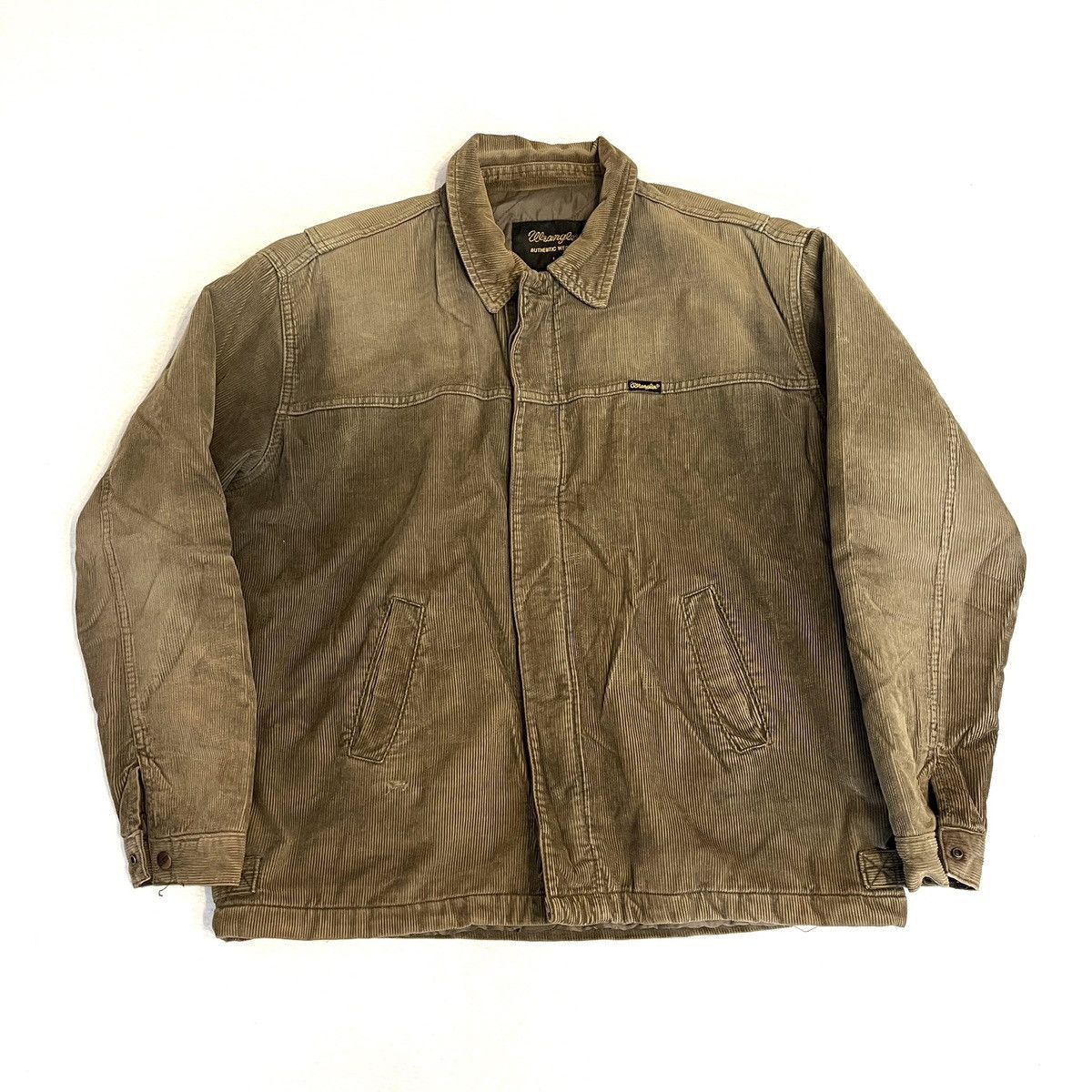 Wrangler Wrangler Authentic Western Corduroy Light Jacket Vintage | Grailed