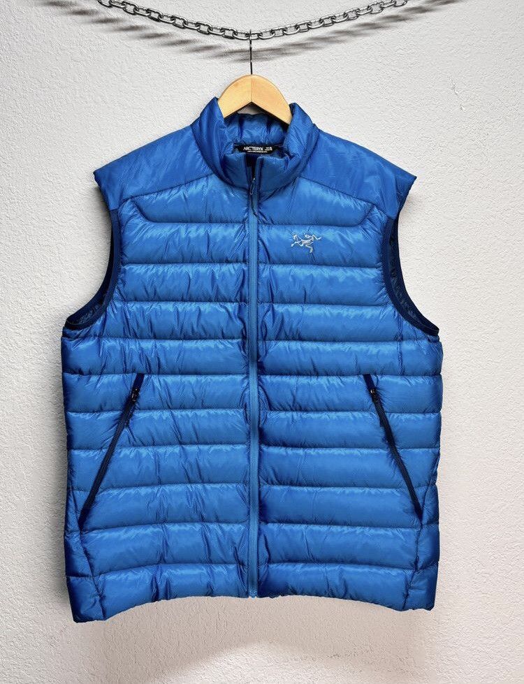 Arc'teryx × Goretex × Vintage Vintage Arcteryx Down Vest Puffer Cerium LT Logo Black | Grailed