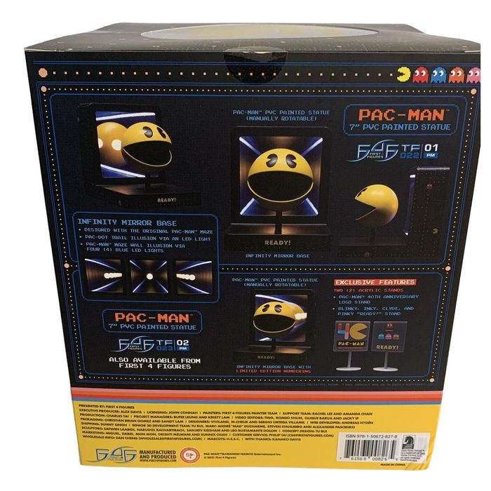 Other F4F First4figures Pacman Pac-Man 40th Anniversary PVC Statue ...