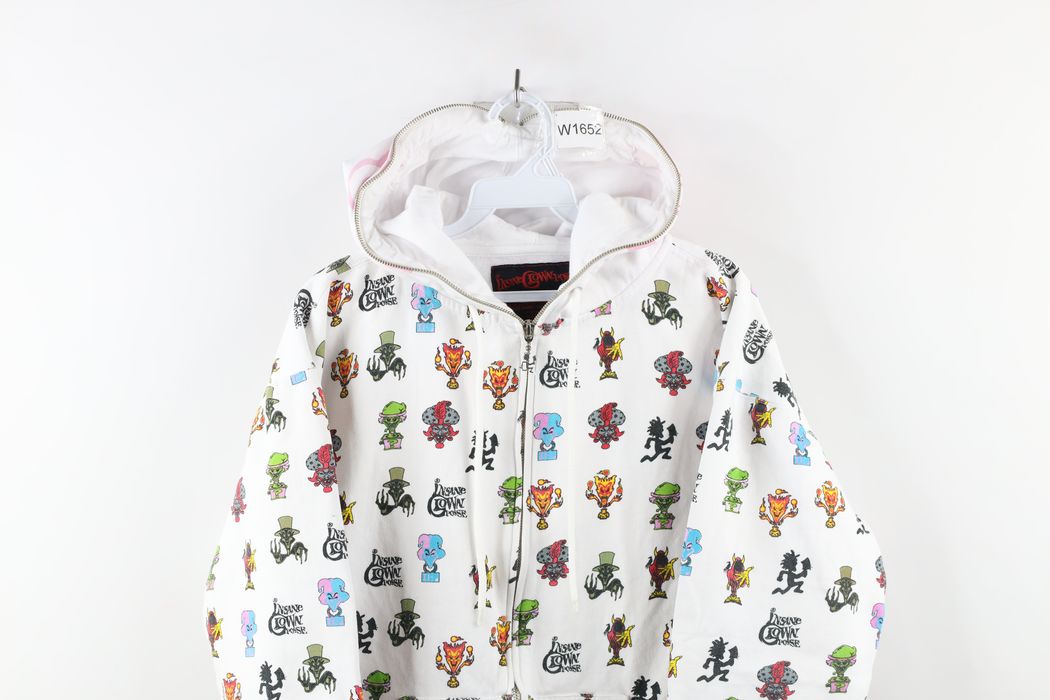Vintage Vintage Insane Clown Posse Juggalo Face Full Zip Hoodie | Grailed