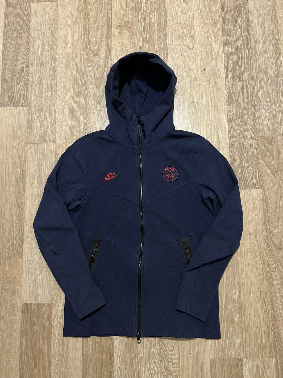 Nike × Streetwear Nike PSG tech fleece hoodie | Grailed