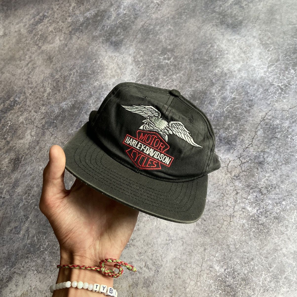 Harley Davidson × Racing × Streetwear 90s HARLEY DAVIDSON VINTAGE HAT ...
