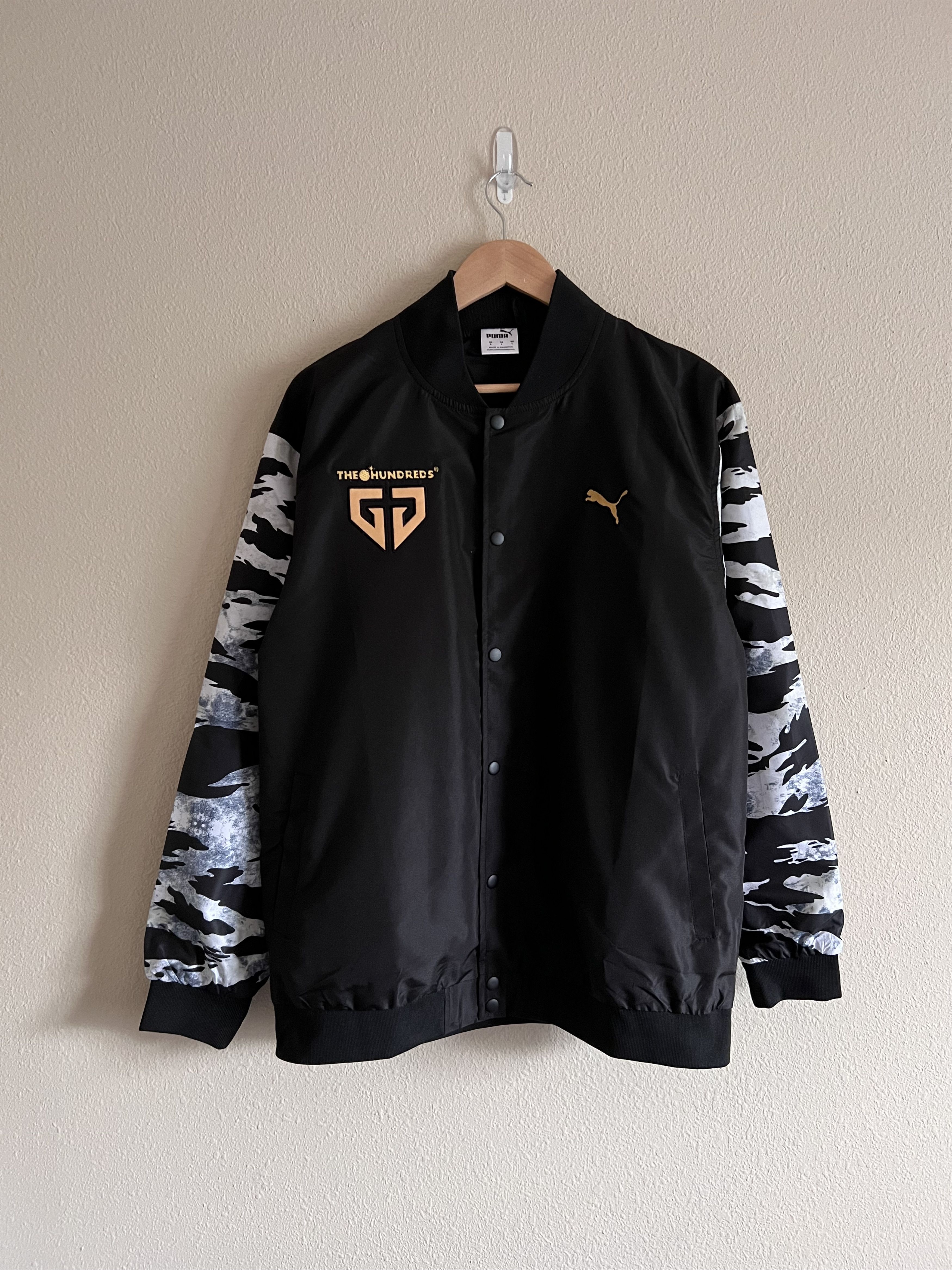 Puma The Hundreds Puma GEN.G Worlds Jacket in Black | Grailed