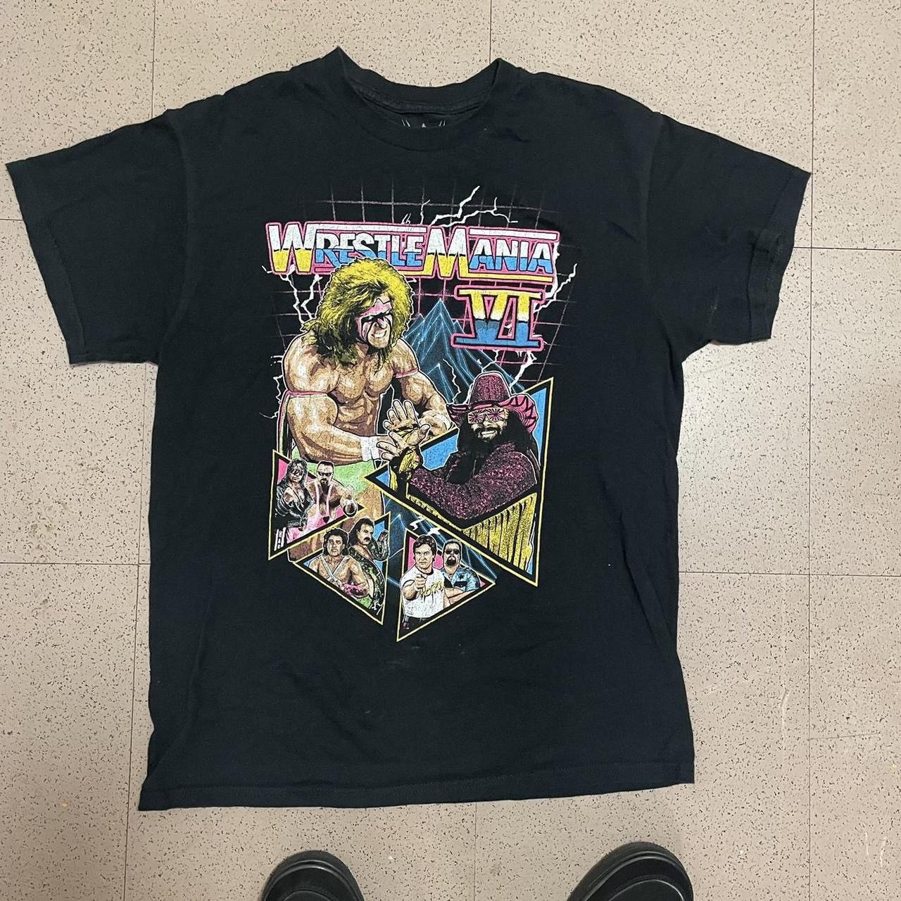 Vintage Vintage WWF Wrestle Mania Tshirt | Grailed