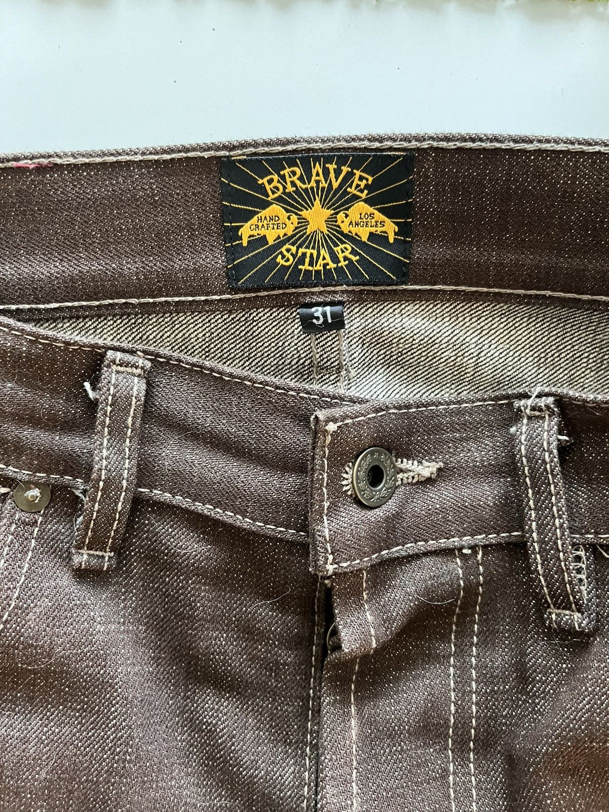 Brave Star Selvage Japanese Raw Denim Brave Star Brown Bear | Grailed