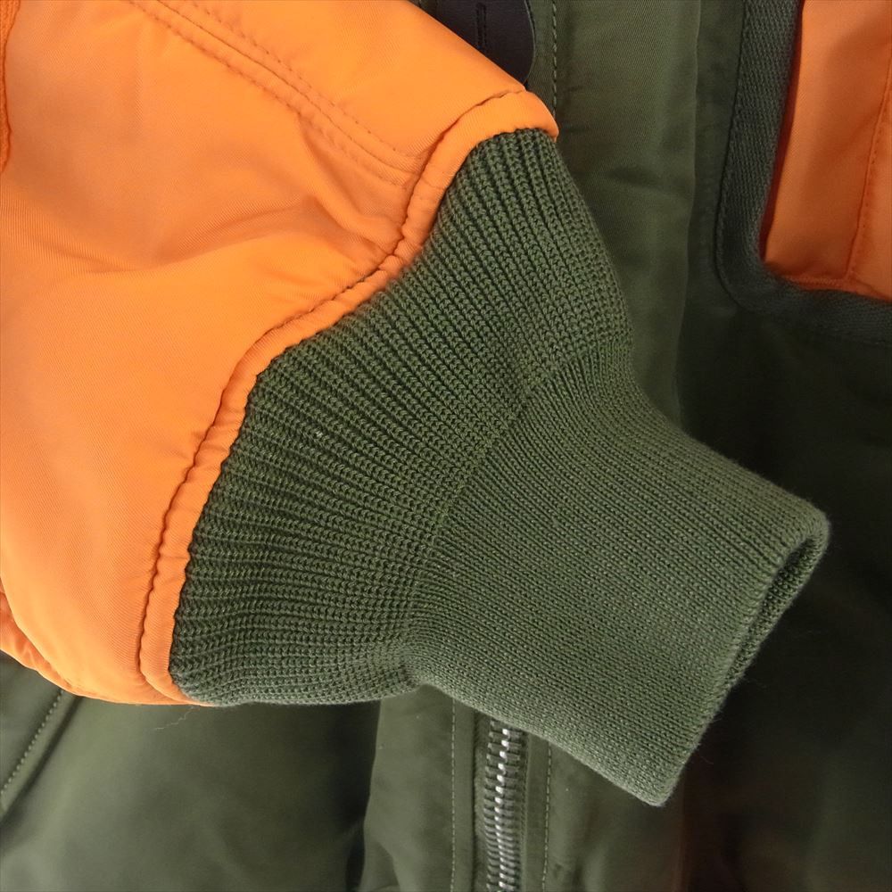 Junya Watanabe Eye Alpha MA-1 Reconstructed Flight Military Jacket ...