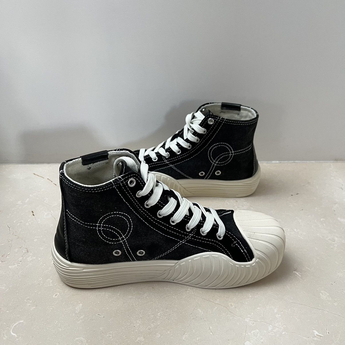 Oree New York Orée New York 1917 High Top Sneaker "Smoke Grey" | Grailed