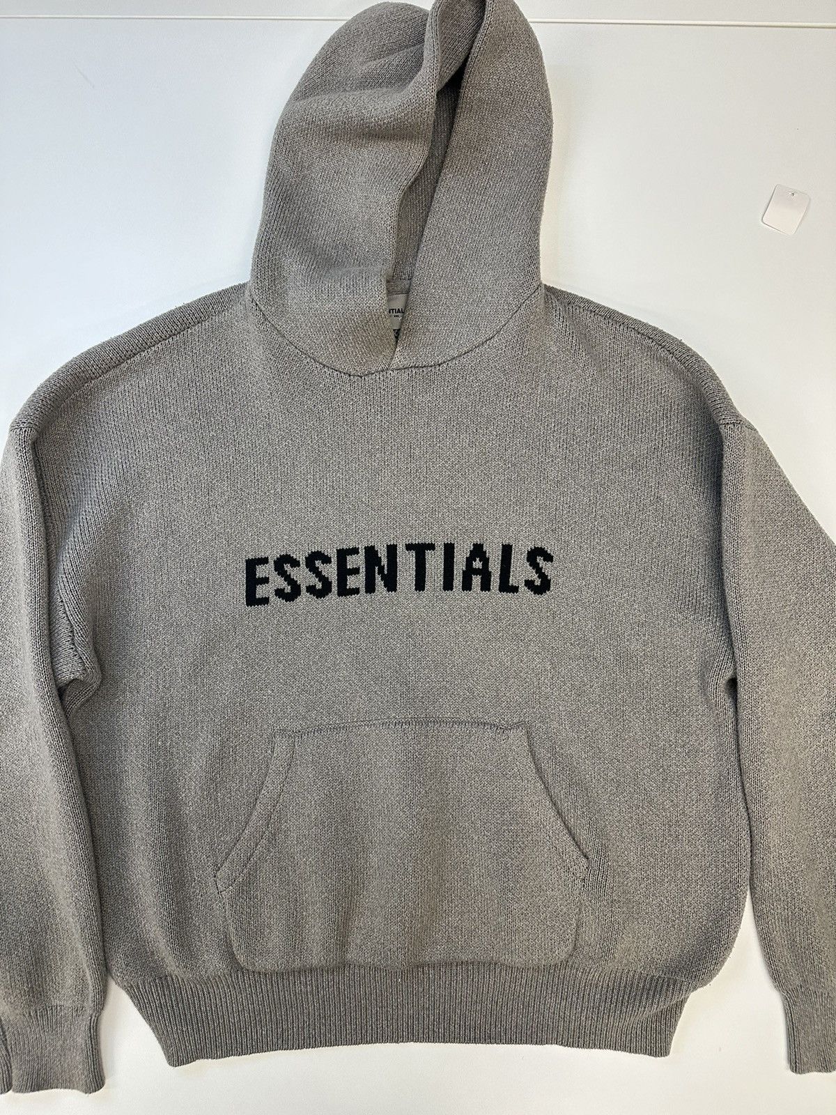 Essentials × Fear of God Rare Knit Essentials Hoodie | Grailed