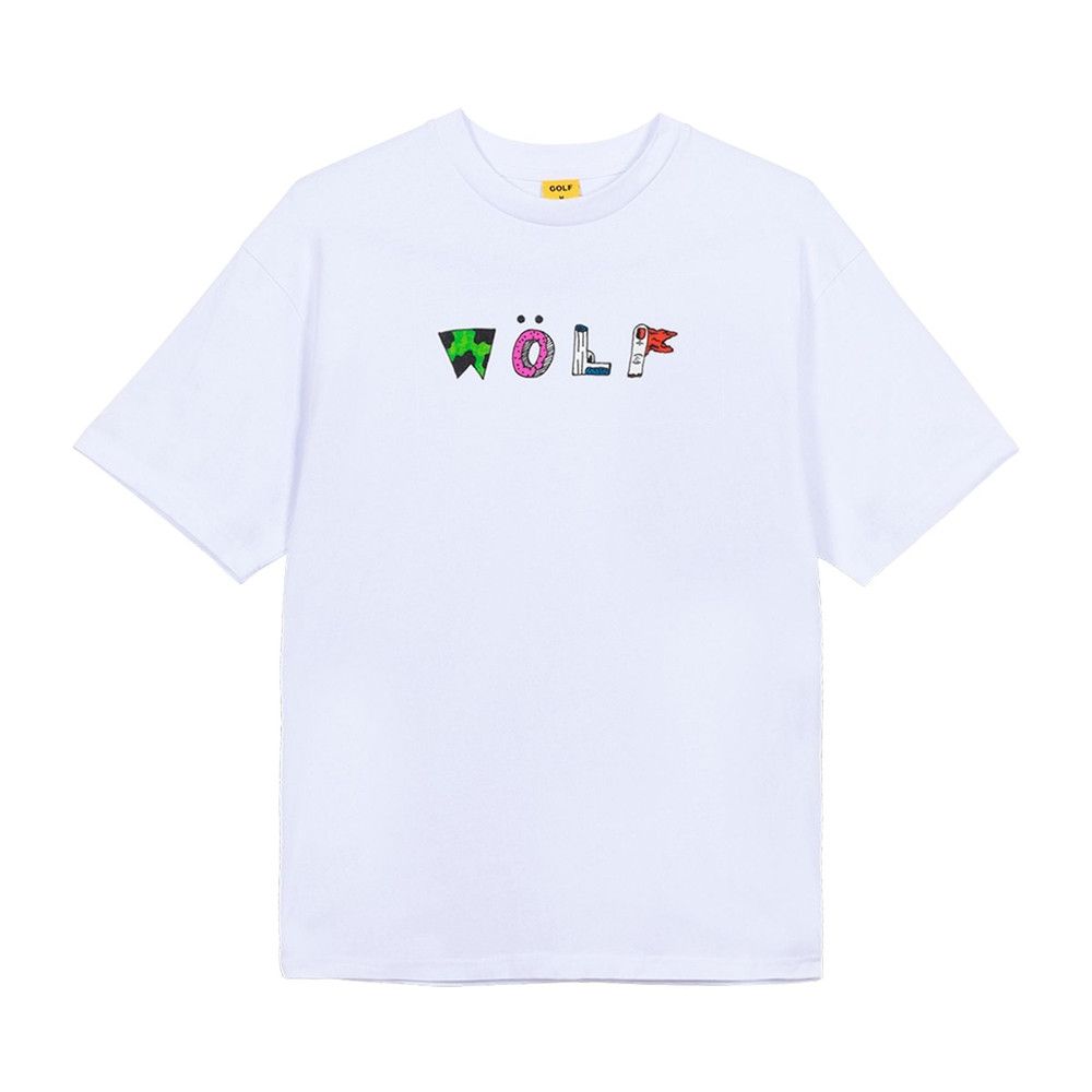 Golf Wang Wolf Sketchbook Tee - 10th Anniversery | Grailed