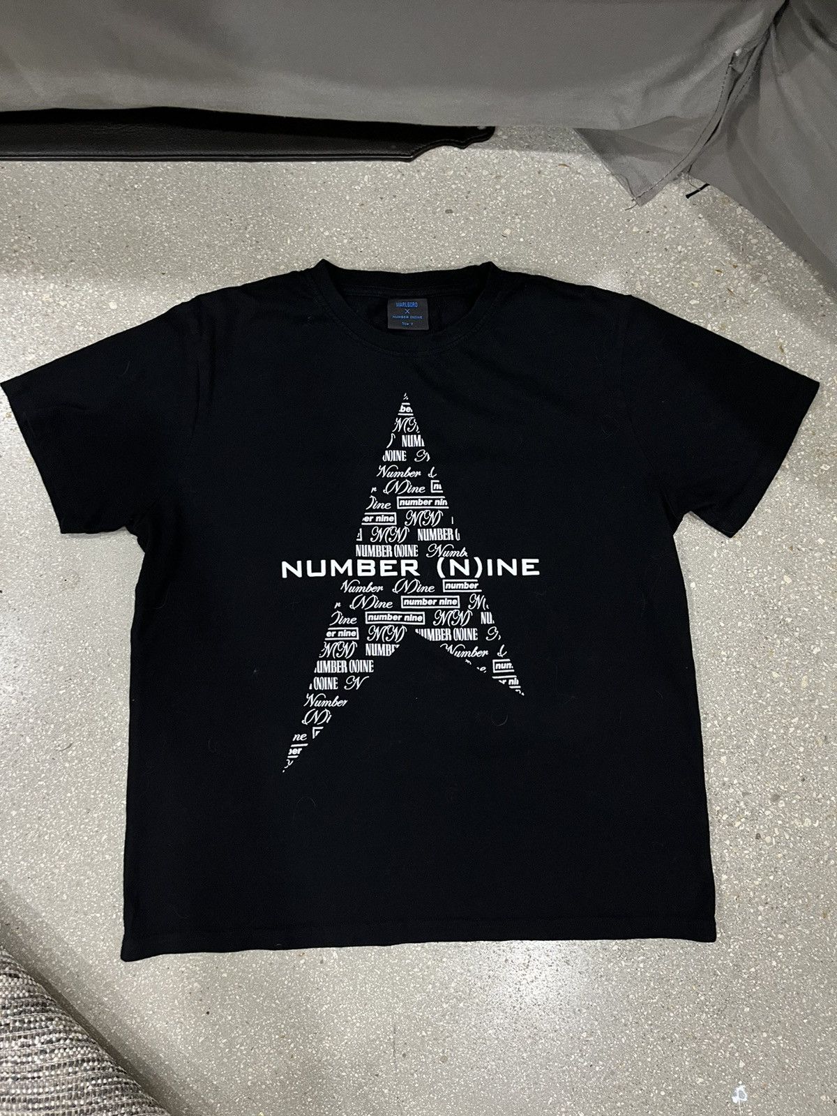 Number (N)ine NUMBER NINE X MALBORO T SHIRT | Grailed