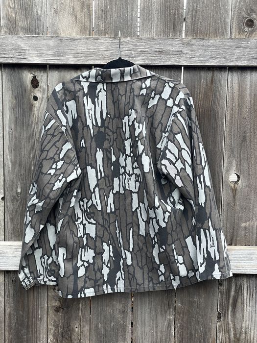 Military Vintage 80s Trebark Military Camo Button Up | Grailed