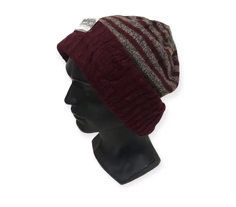 Japanese Brand Day Off Stripe Design Beanie Hat | Grailed