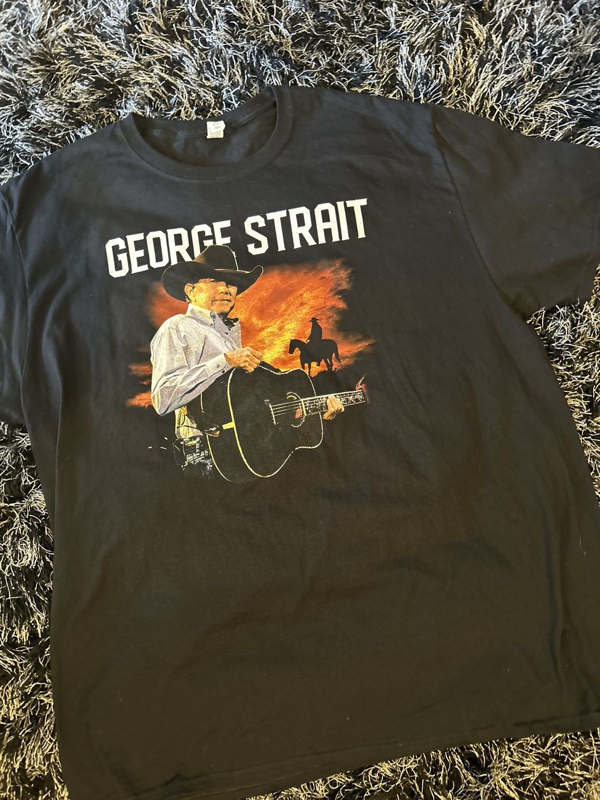 Band Tees × Vintage George Strait Concert Shirt | Grailed