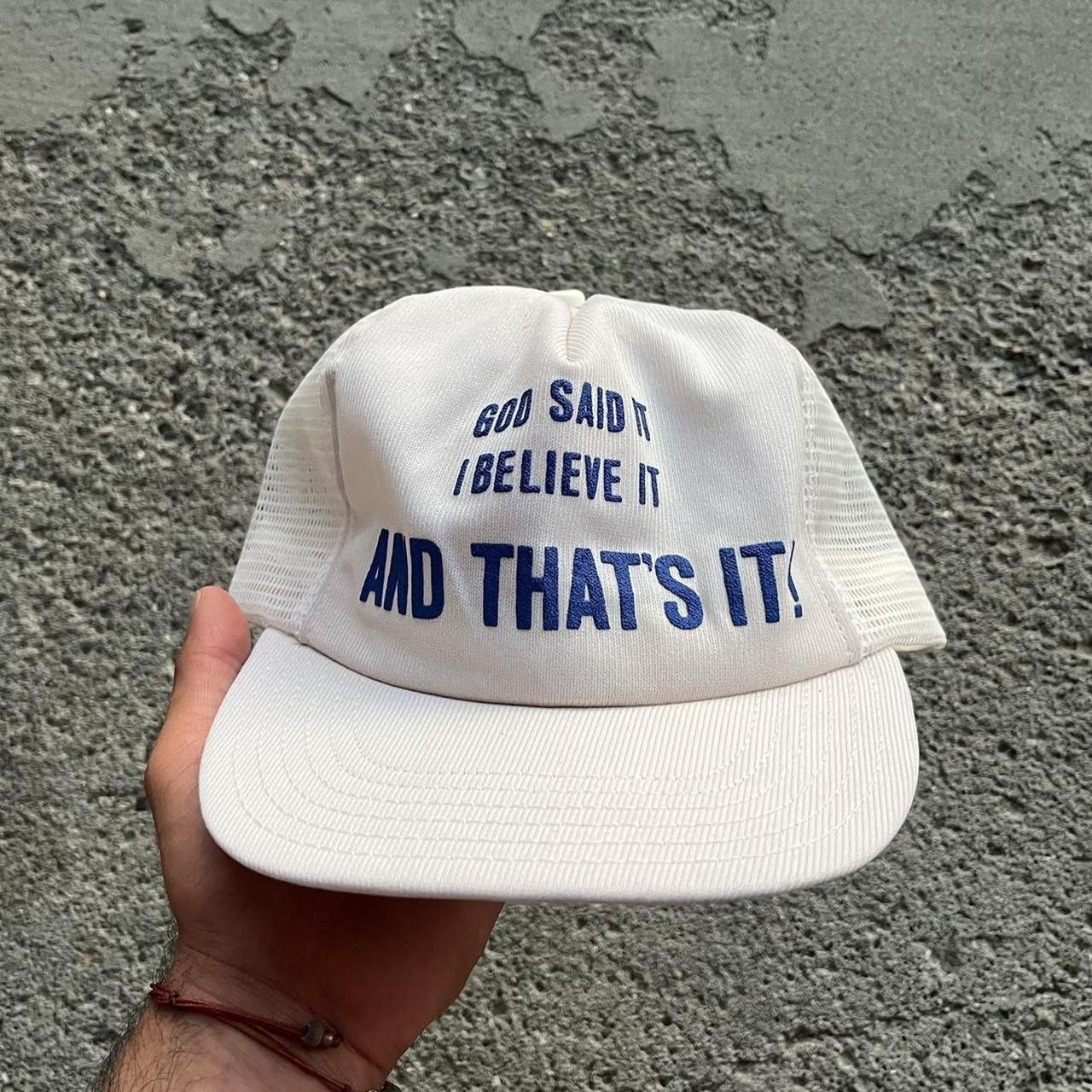 Vintage Vintage God Hat | Grailed
