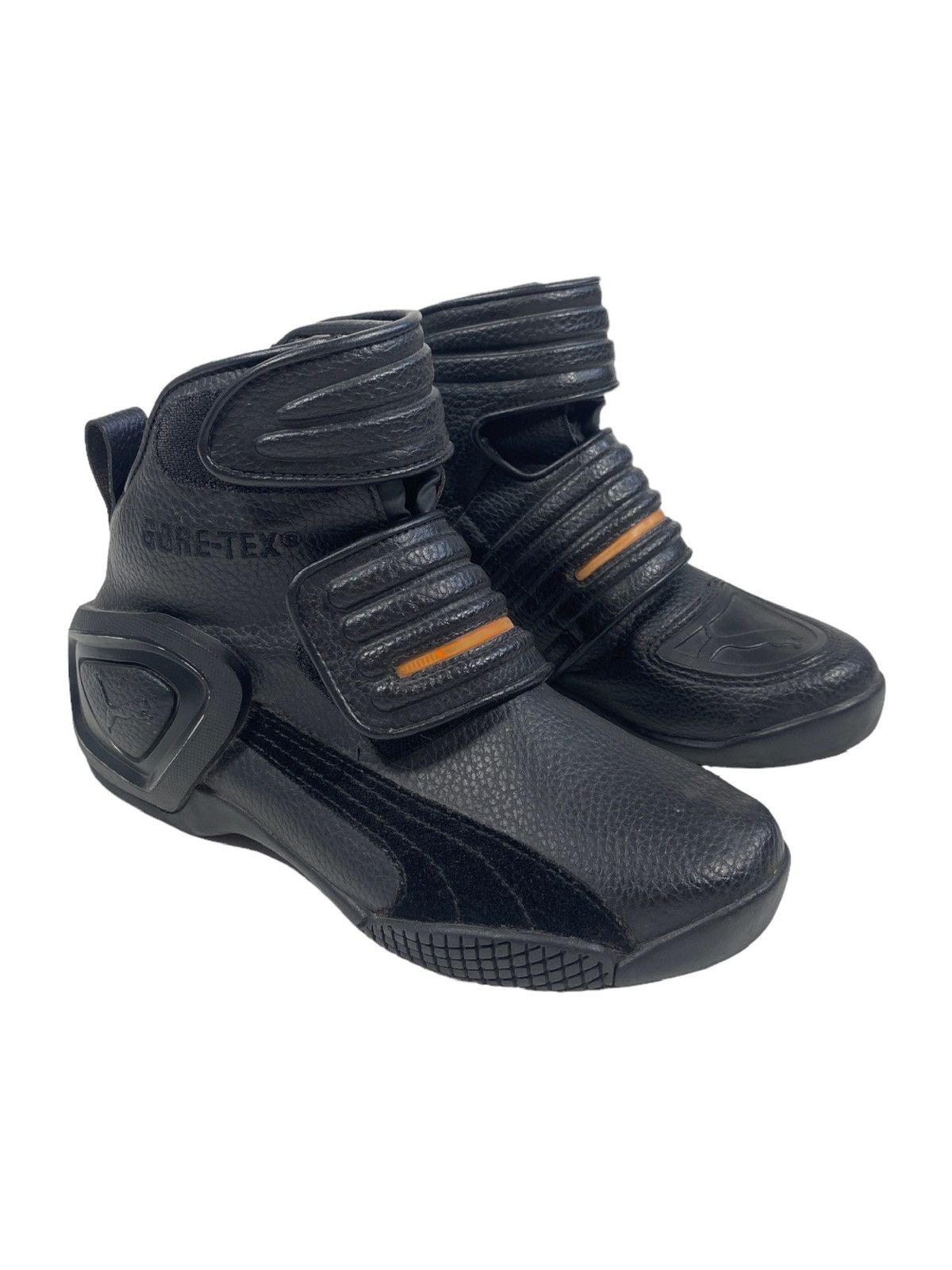 Puma × Racing × Vintage Puma Goretex Leather and Suede Armored ...