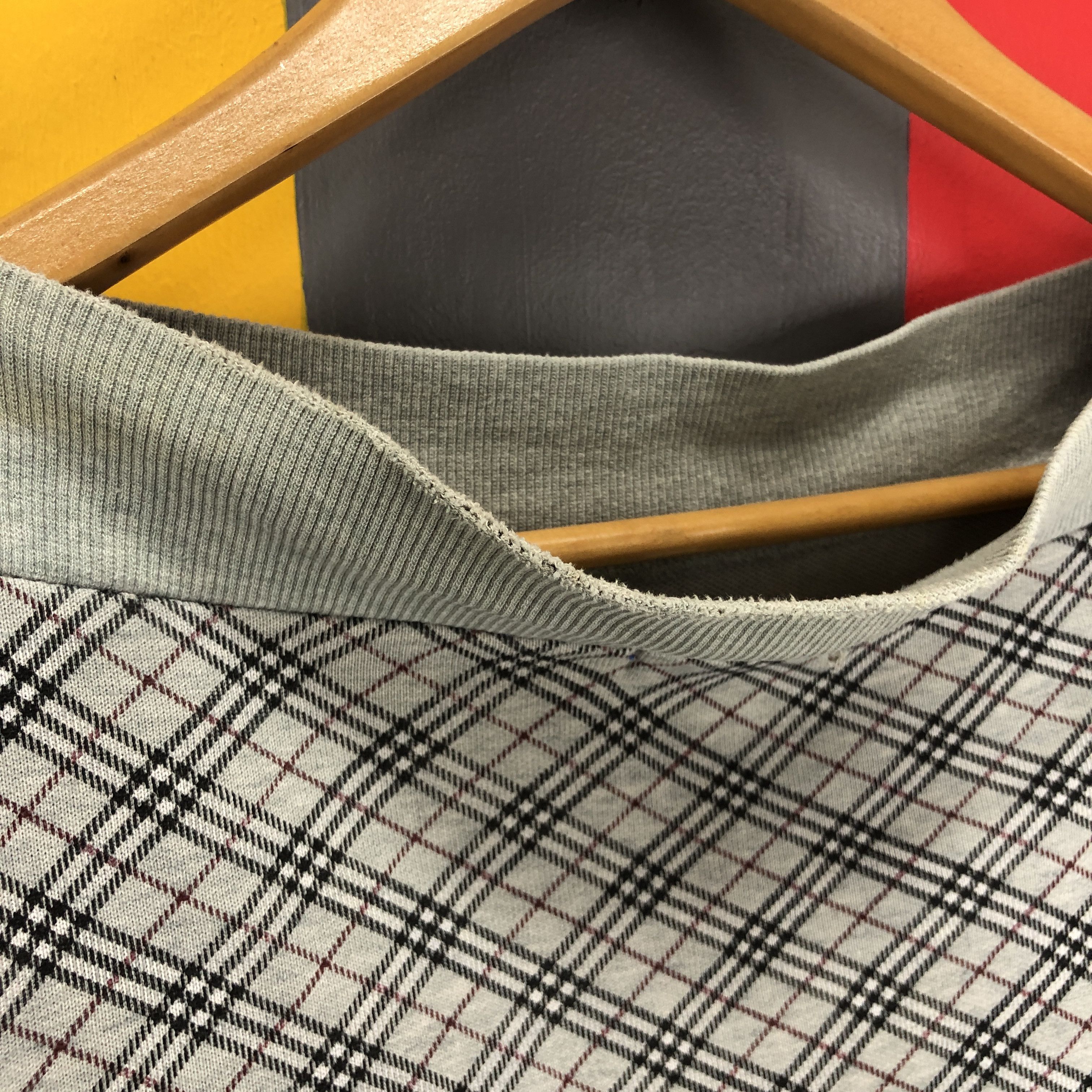 Burberry BURBERRY BLUE LABEL Checkered Sweatshirt #1603/02 | Grailed