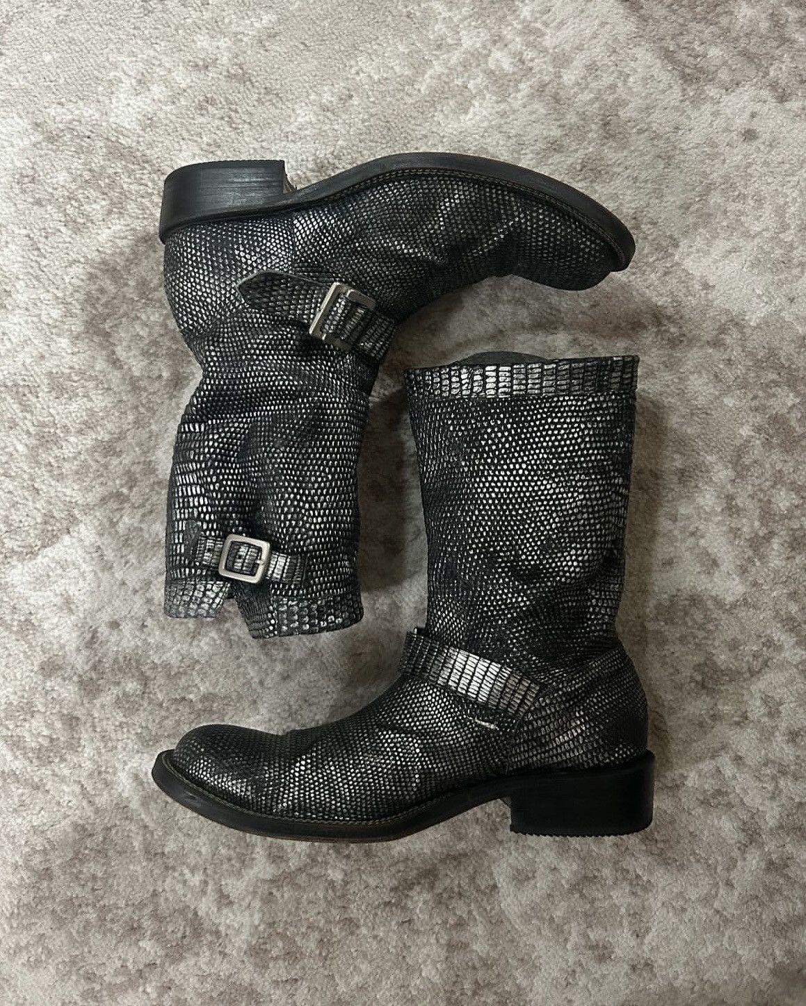 Isamu Katayama Backlash Water Monitor Engineer Boots | Grailed
