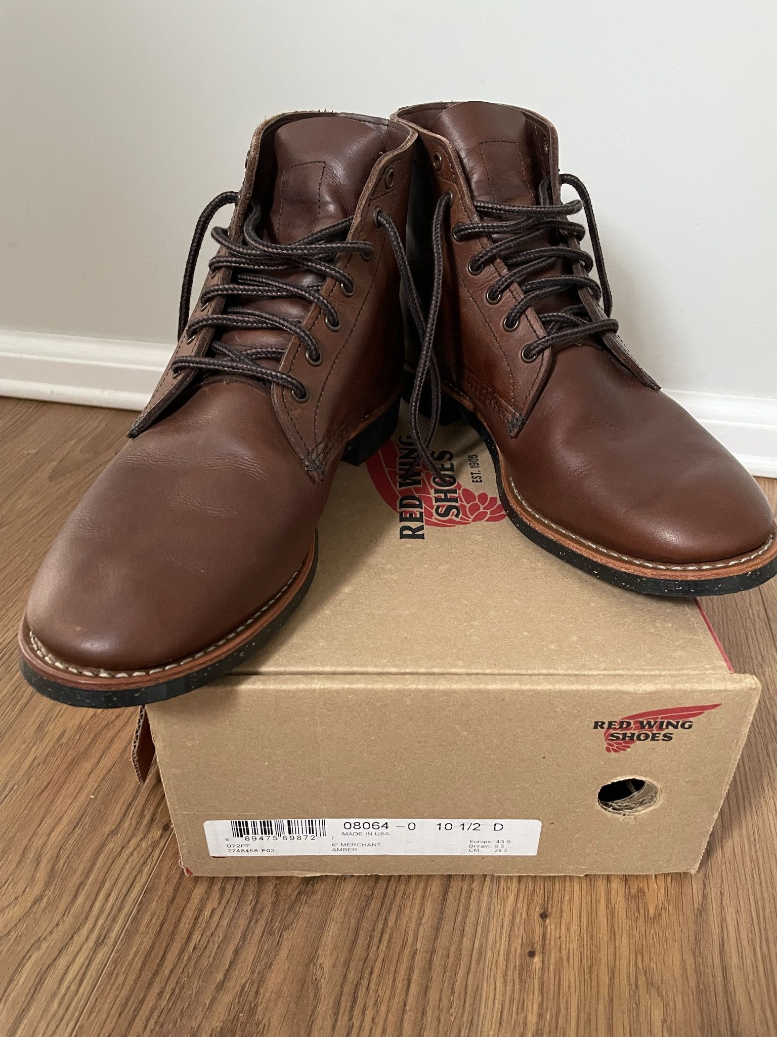 Red Wing Red Wing 8064 Merchants in Amber | Grailed