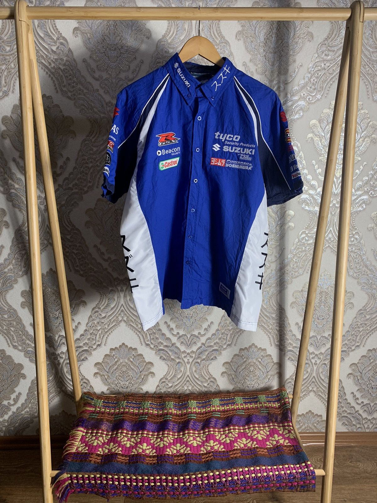 NASCAR × Slightly Distressed Suzuki Tee × Vintage VERY RARE SUZUKI ...