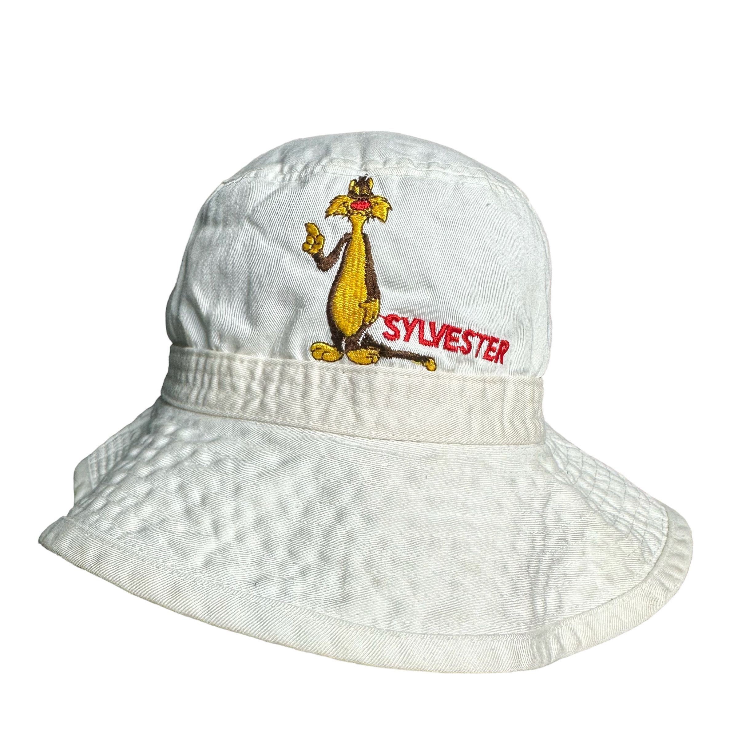 Cartoon Network 🔥RARE🔥Vintage Sylvester Warner Bros Bucket Hat Cap ...