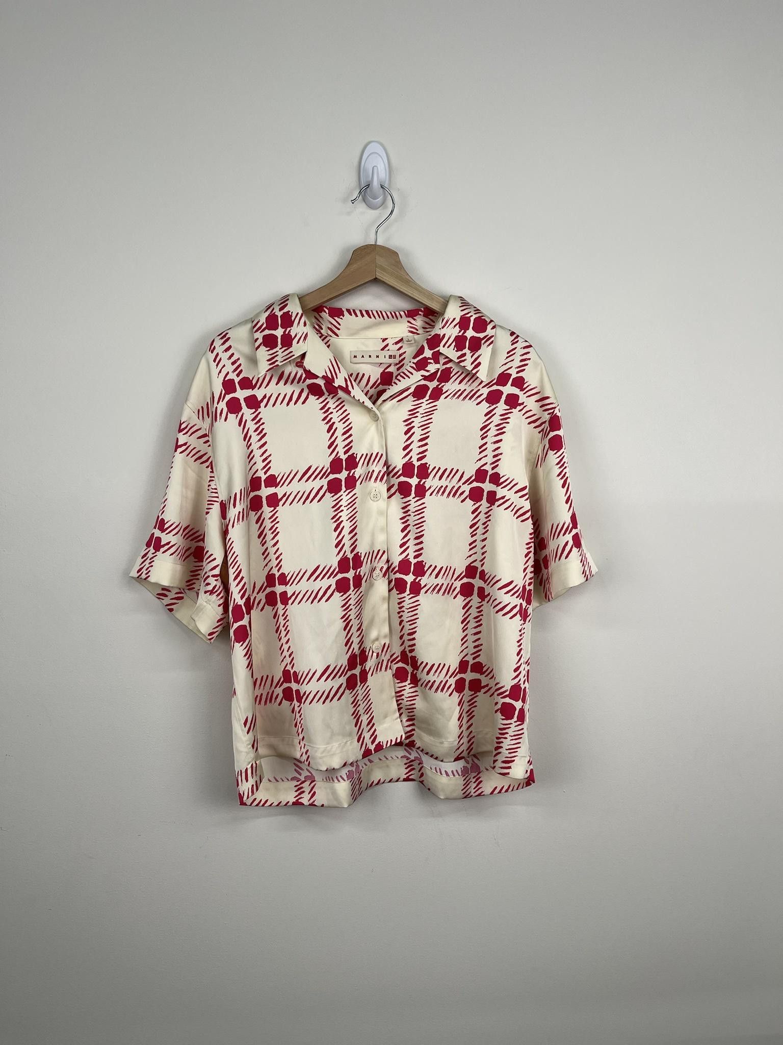 Marni × Streetwear × Uniqlo Marni x Uniqlo Short Sleeve Button Up | Grailed