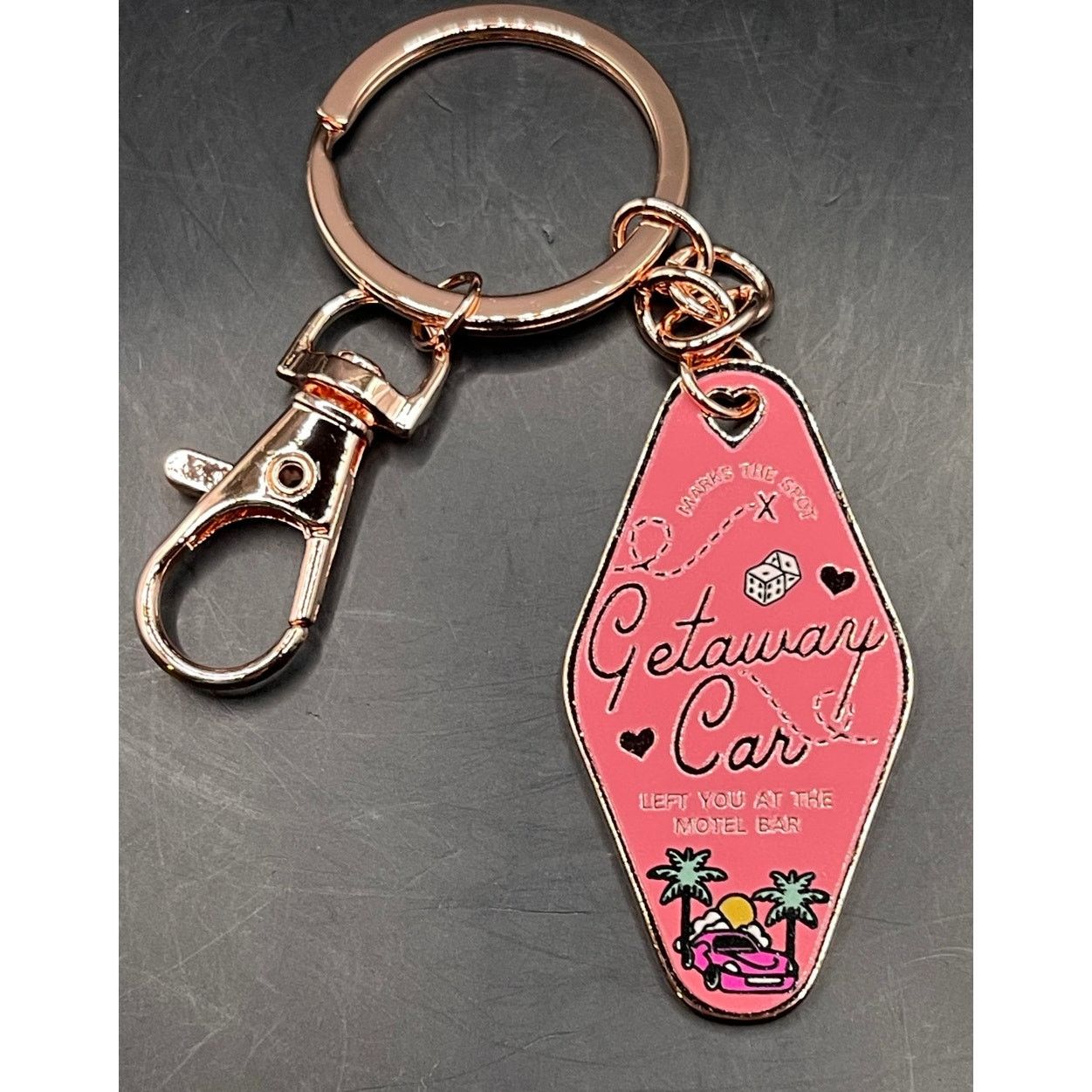 Other Taylor Swift Getaway Car Pink Metal Keychain - Hotel Style | Grailed