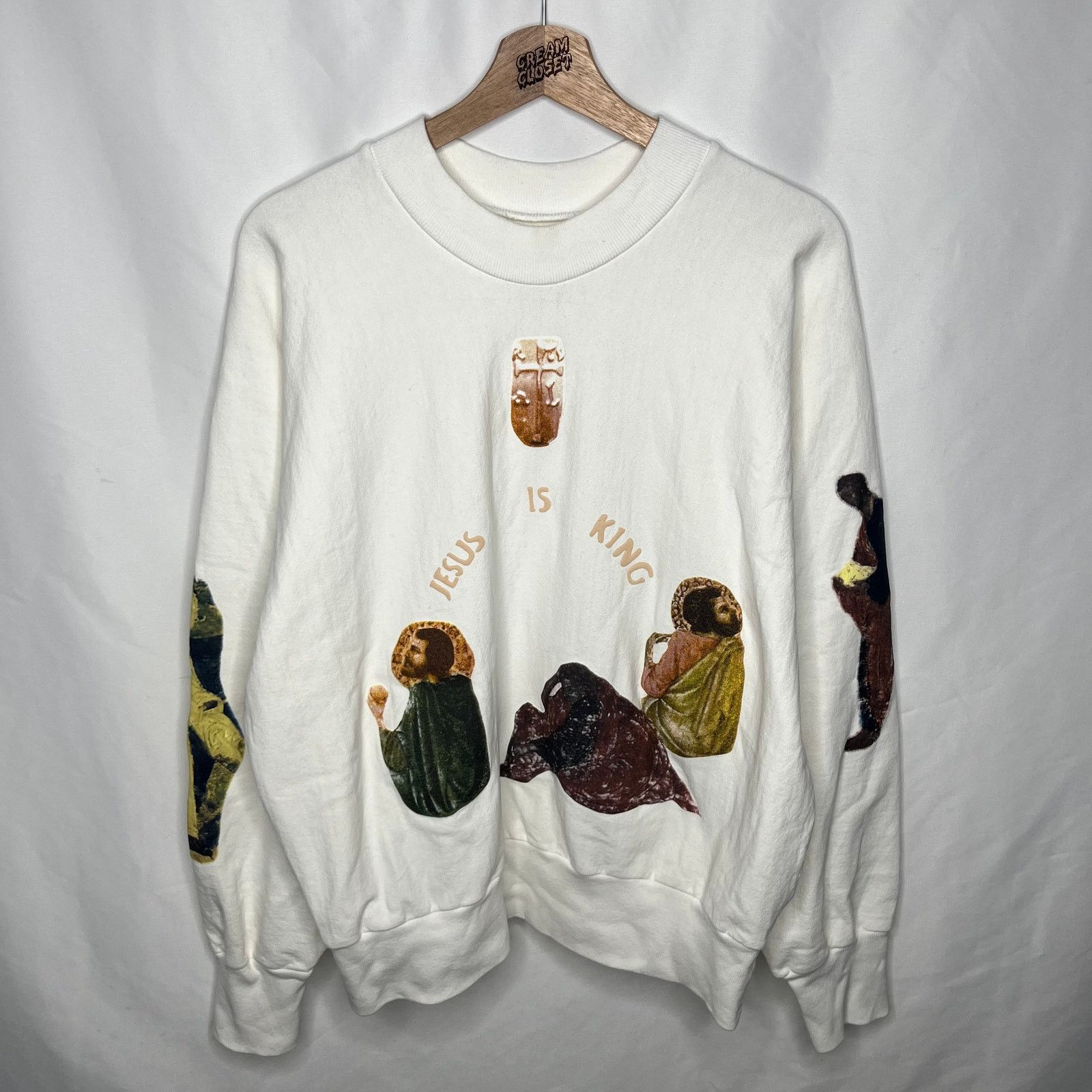 Kanye West × Yeezy Season YZY Jesus is King Sunday Service Portrait ...