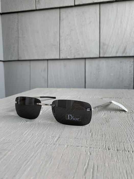 Dior 2000s Dior Homme Rimless Sunglasses Vintage Heidi Slimane | Grailed