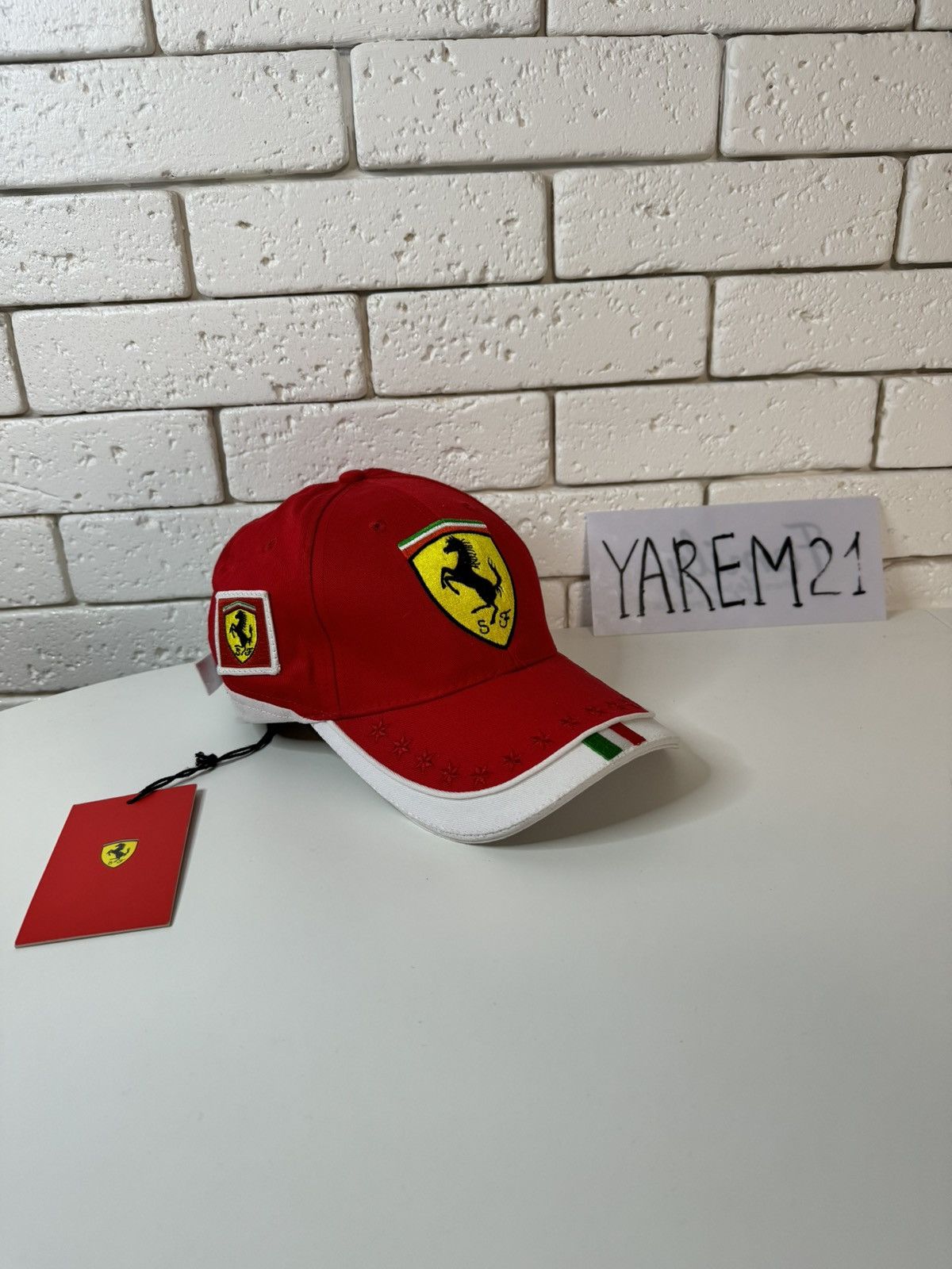 Ferrari × Vintage Ferrari cap hat | Grailed